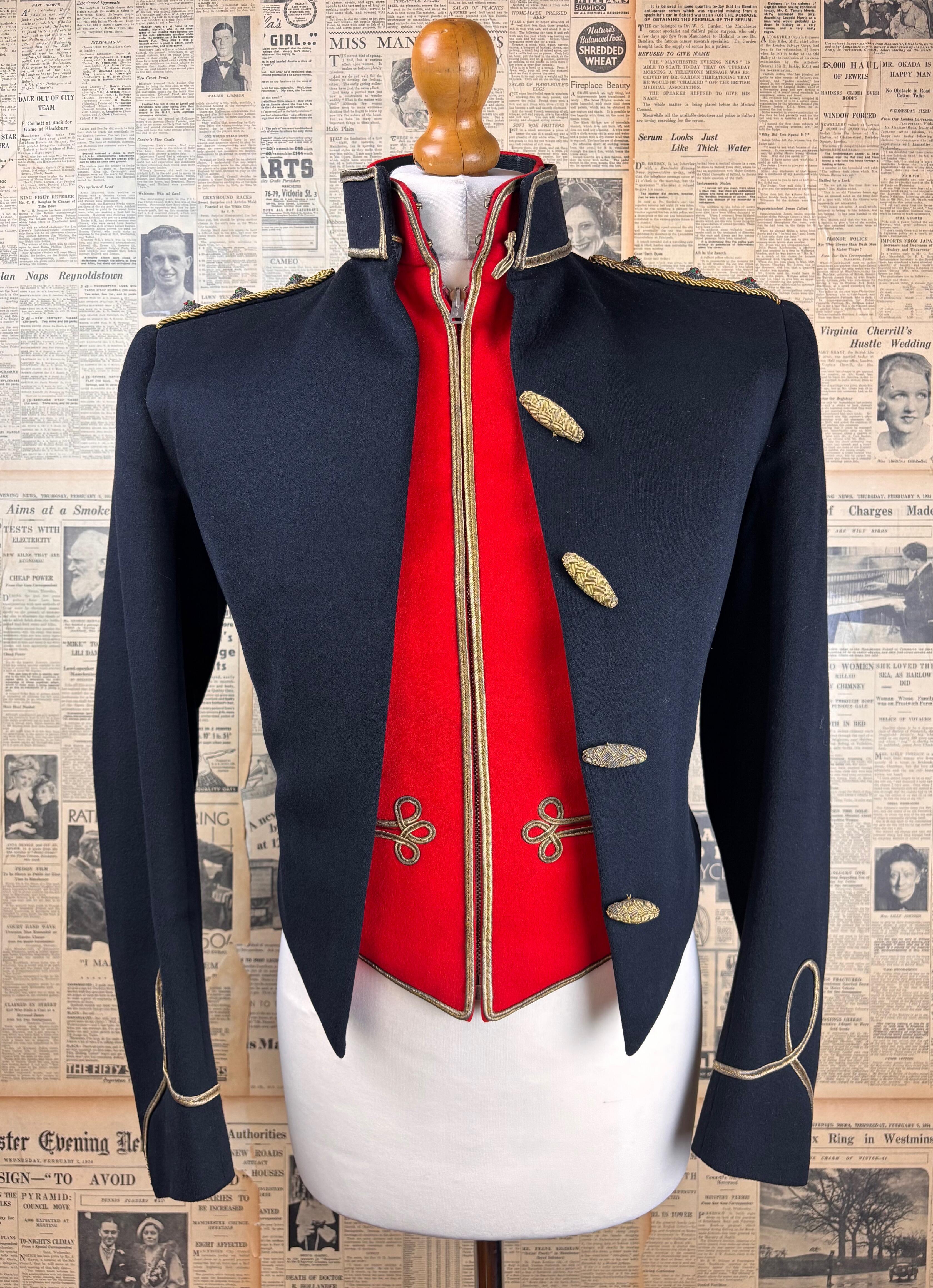 1957 Rogers John Jones mess kit jacket and waistcoat size 38