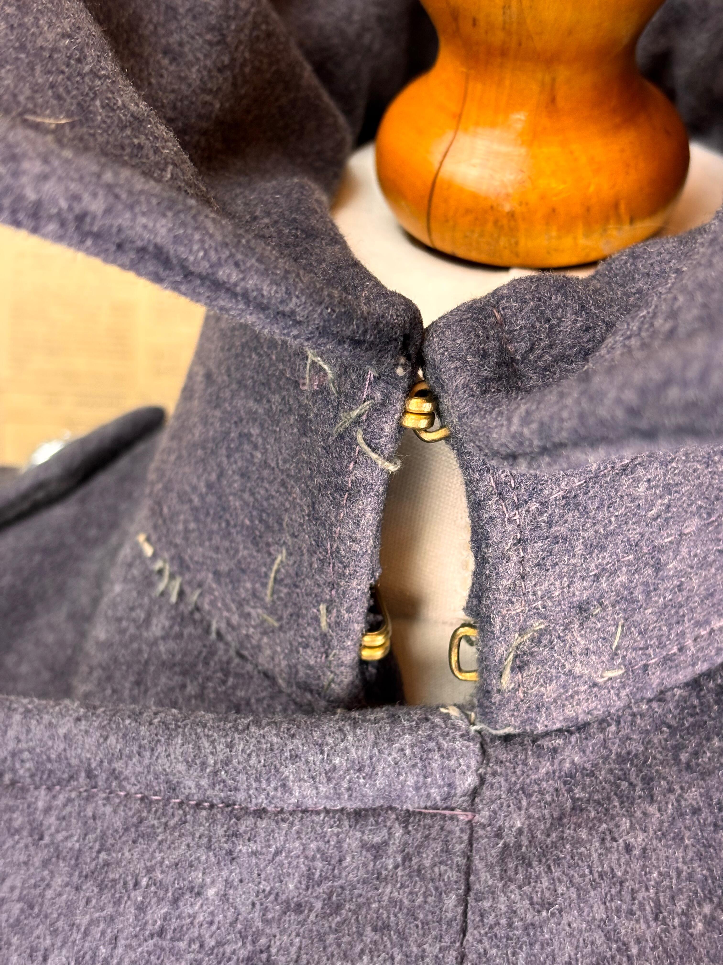 Bespoke doe skin Guards officers greatcoat size 38 40