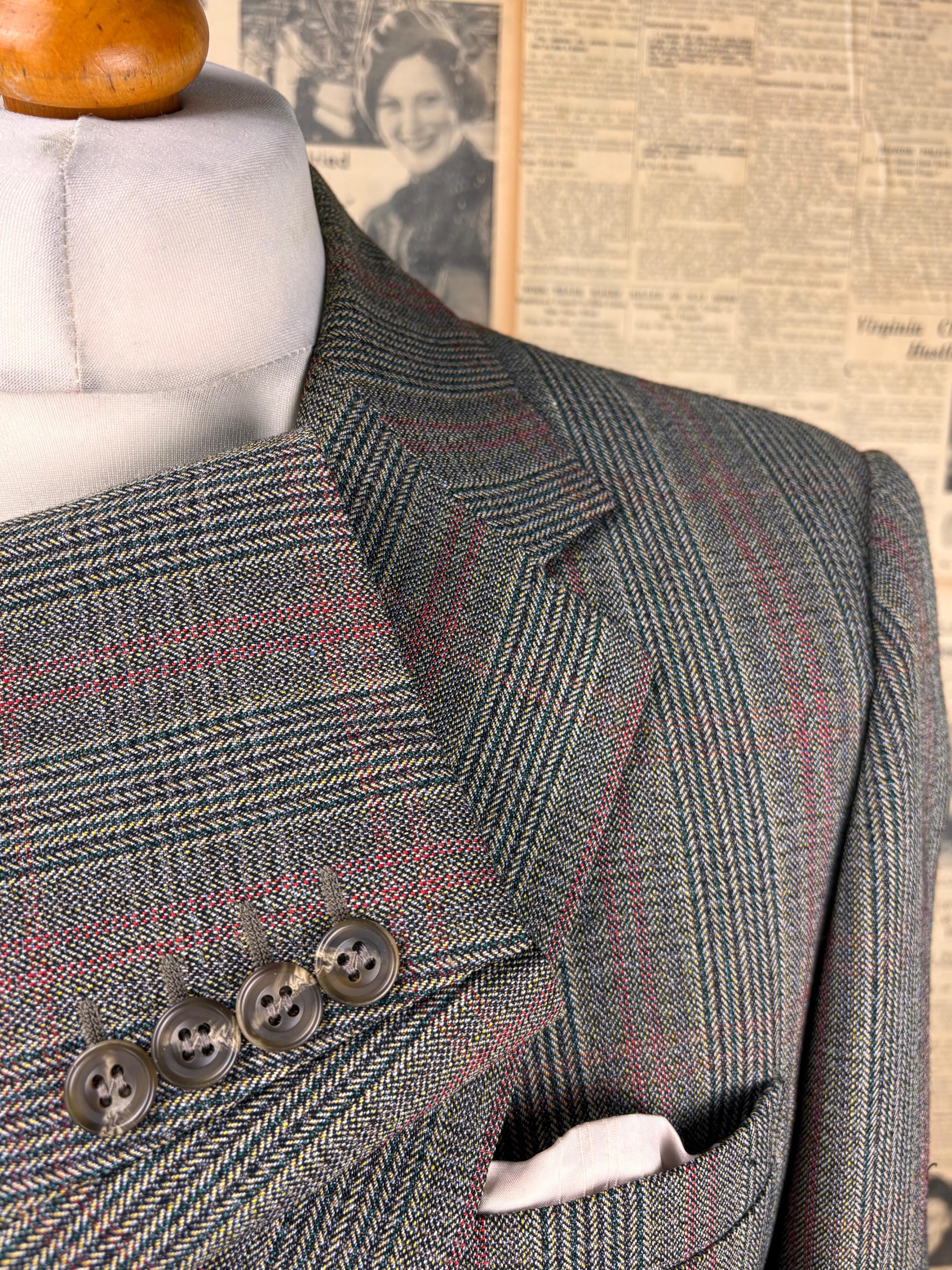 Wilson & Glenny two button tweed country suit size 40 reg
