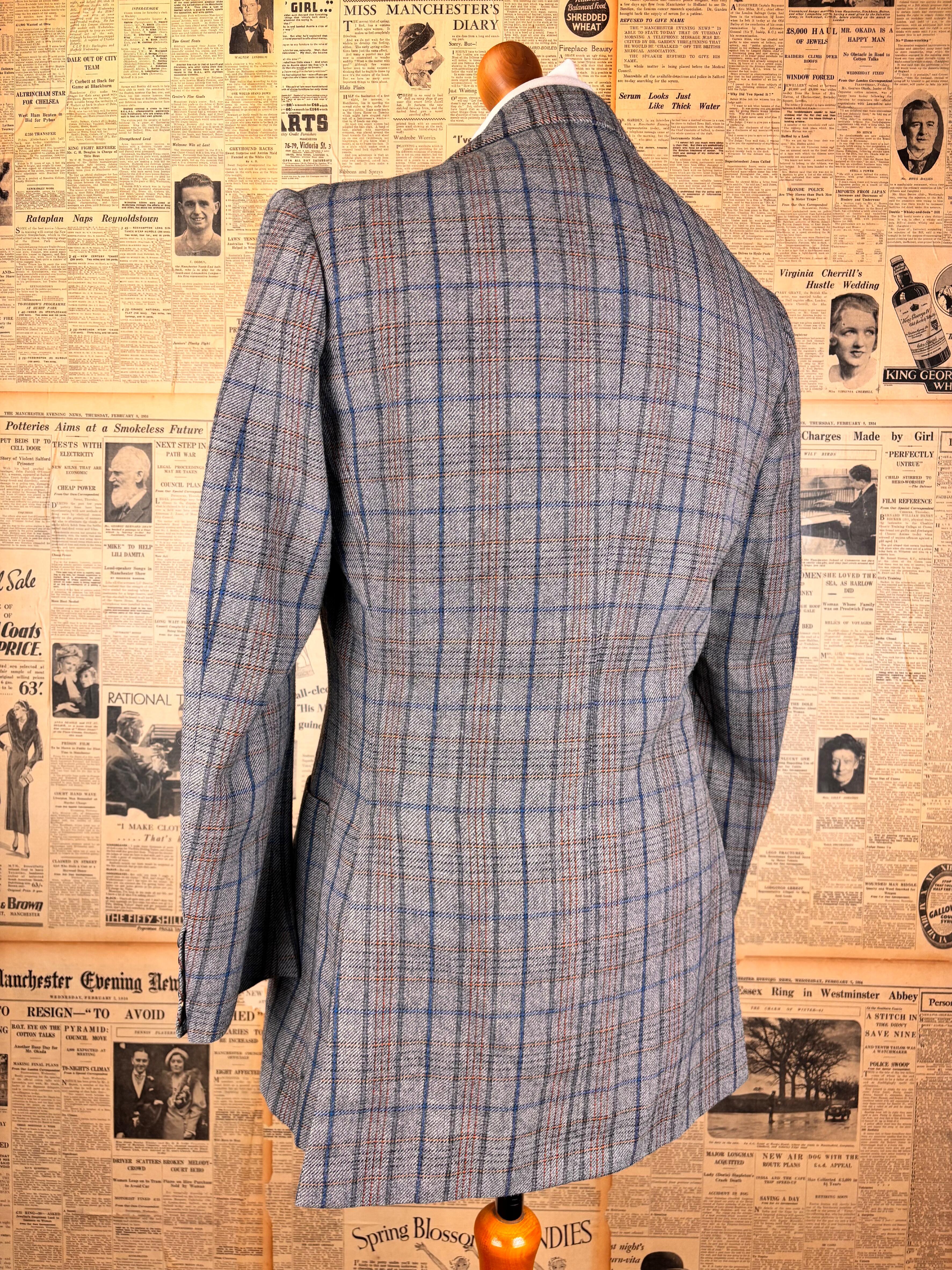 1974 Tommy Nutter Nutters tweed jacket size 38