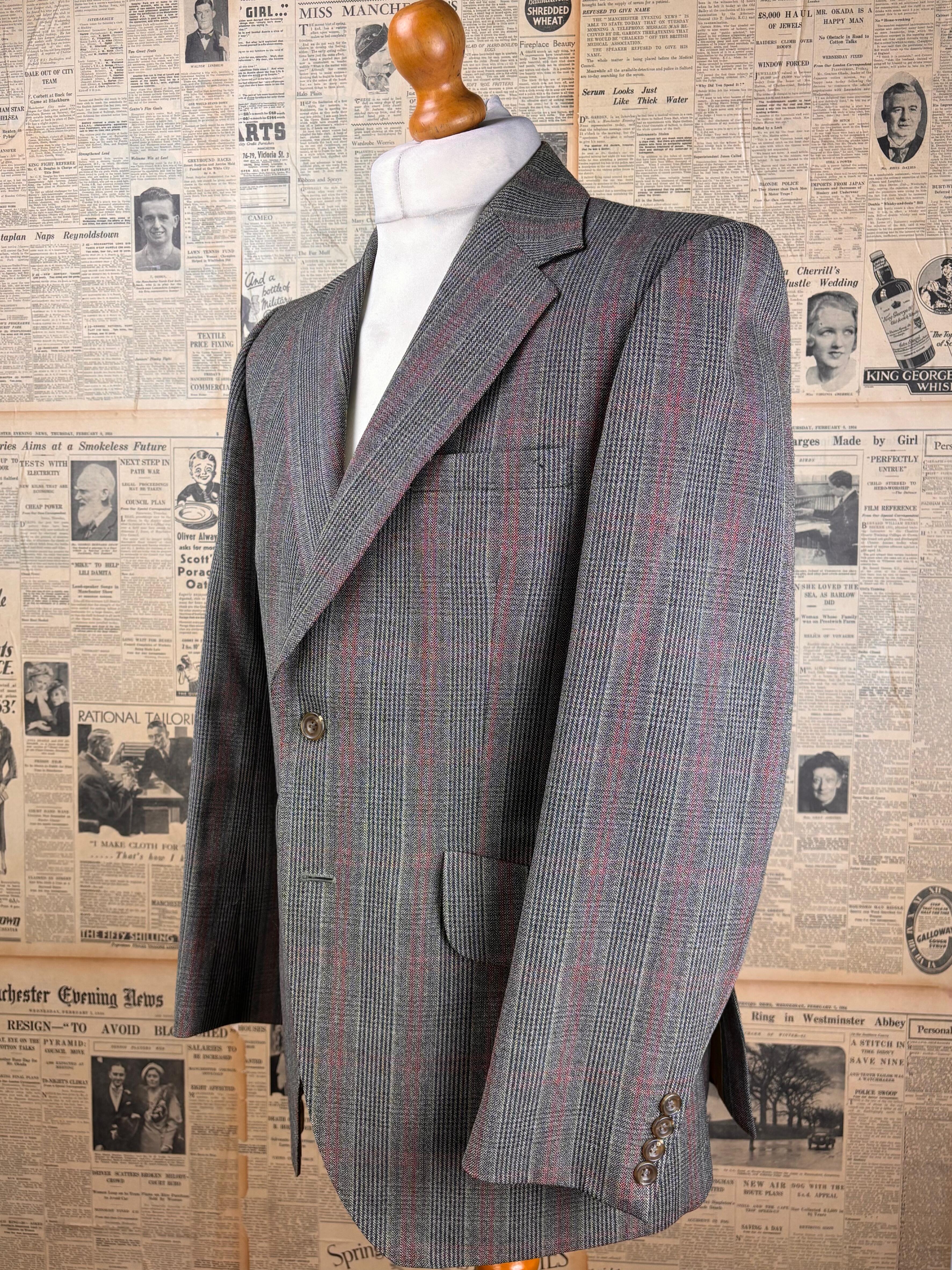 Wilson & Glenny two button tweed country suit size 40 reg