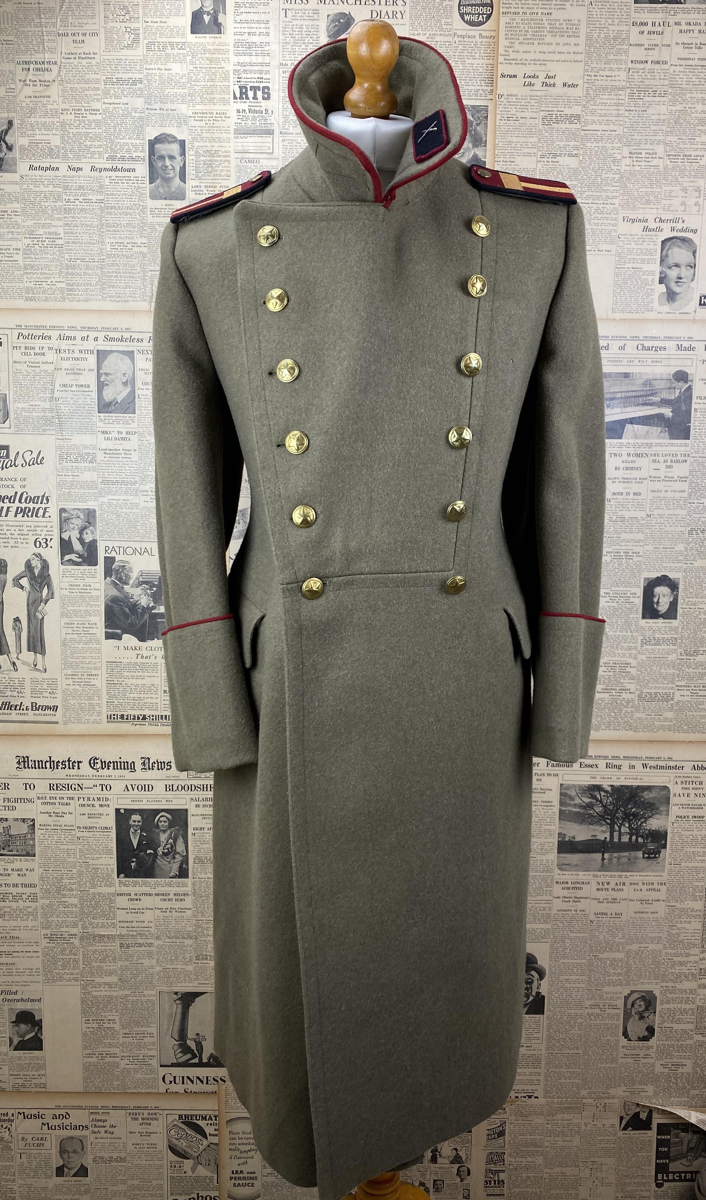 Russian army greatcoat size 40