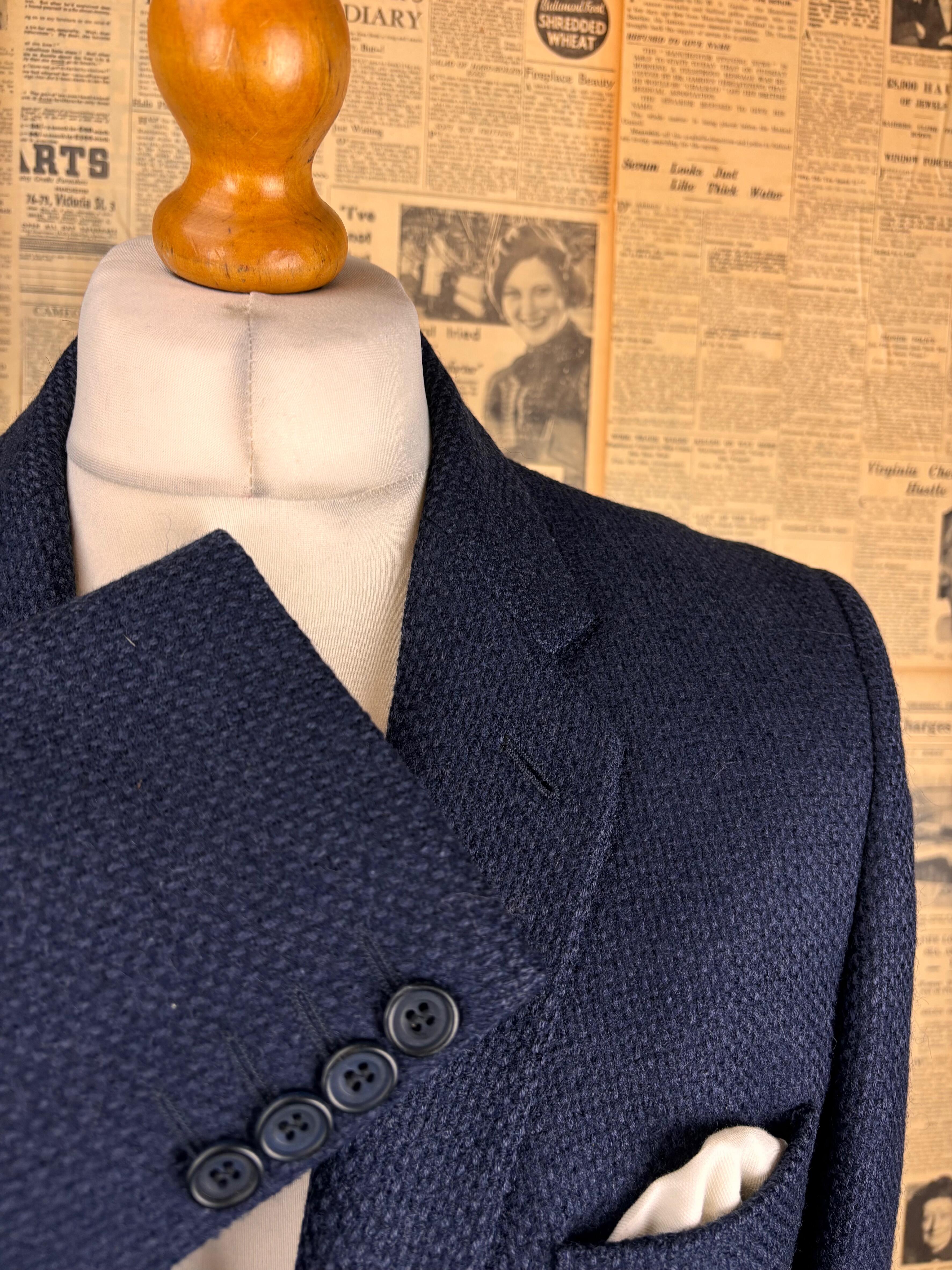 Tommy Nutter Cue Austin Reed navy jacket size 40 reg