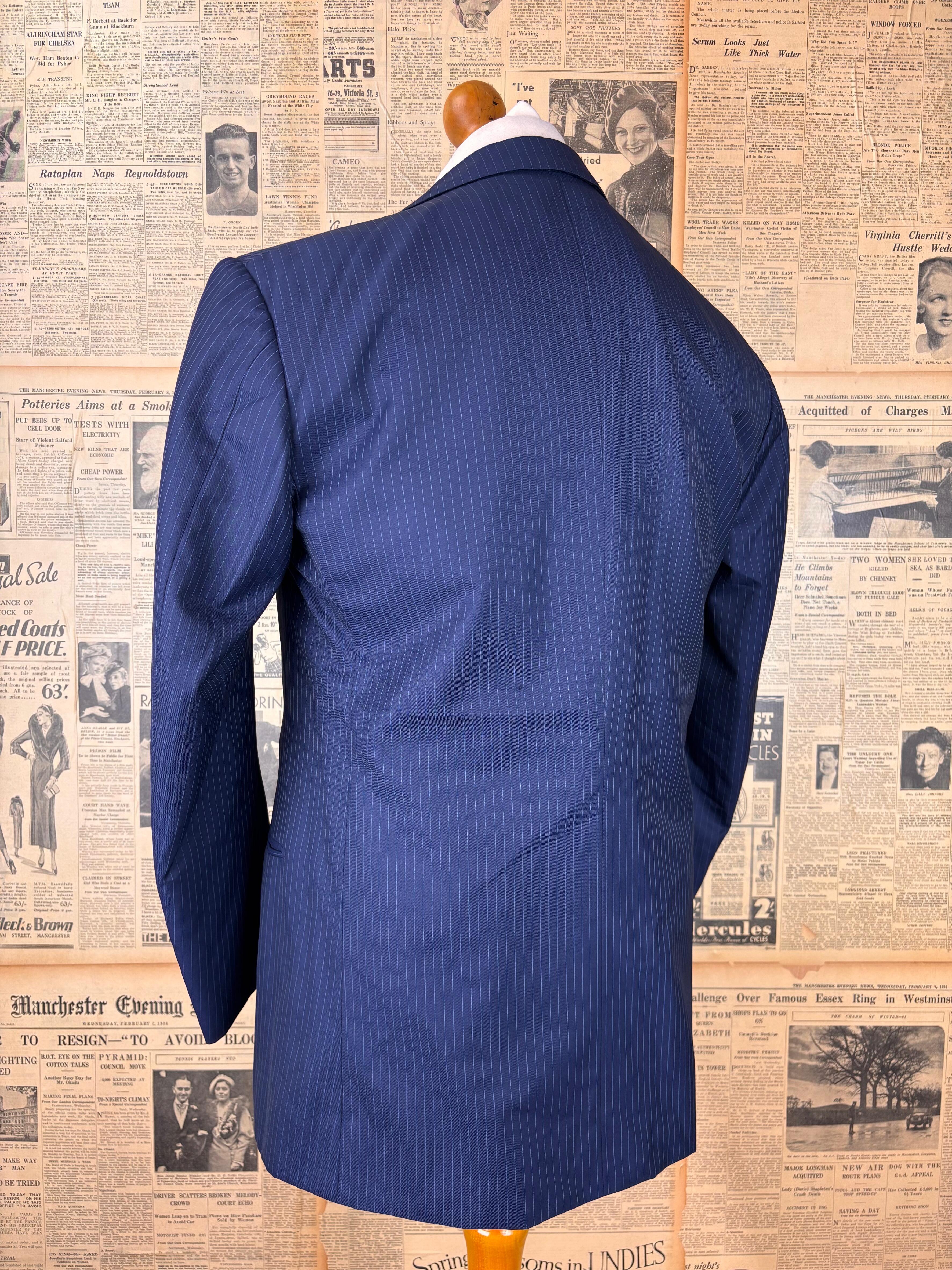 ARC 76 Angelo Campanile Neapolitan bespoke three piece suit size 40