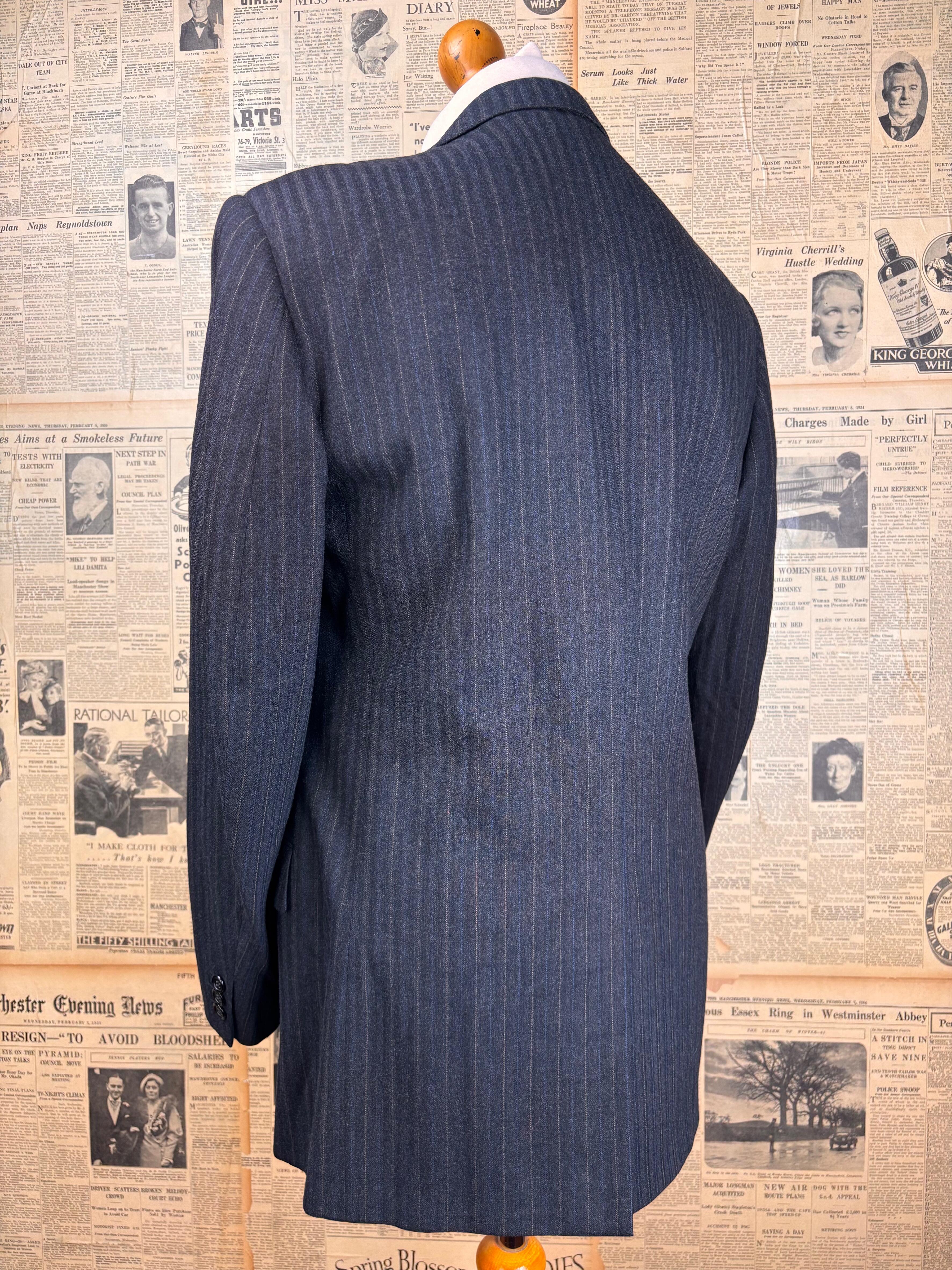 Chester Barrie 1960's grey suit size 40 reg from a Colditz survivor