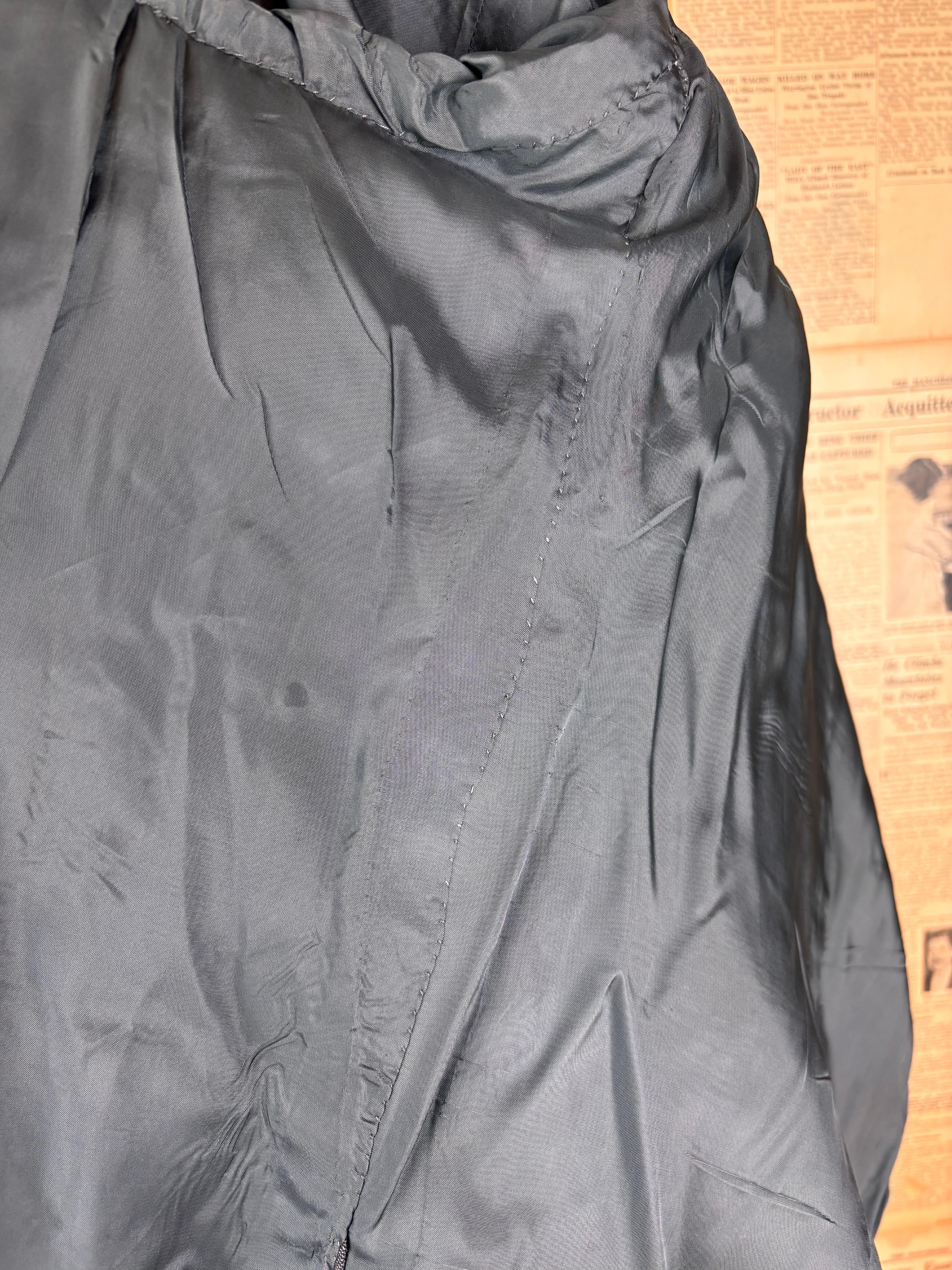 1998 Meyer & Mortimer bespoke grey suit size 44 46