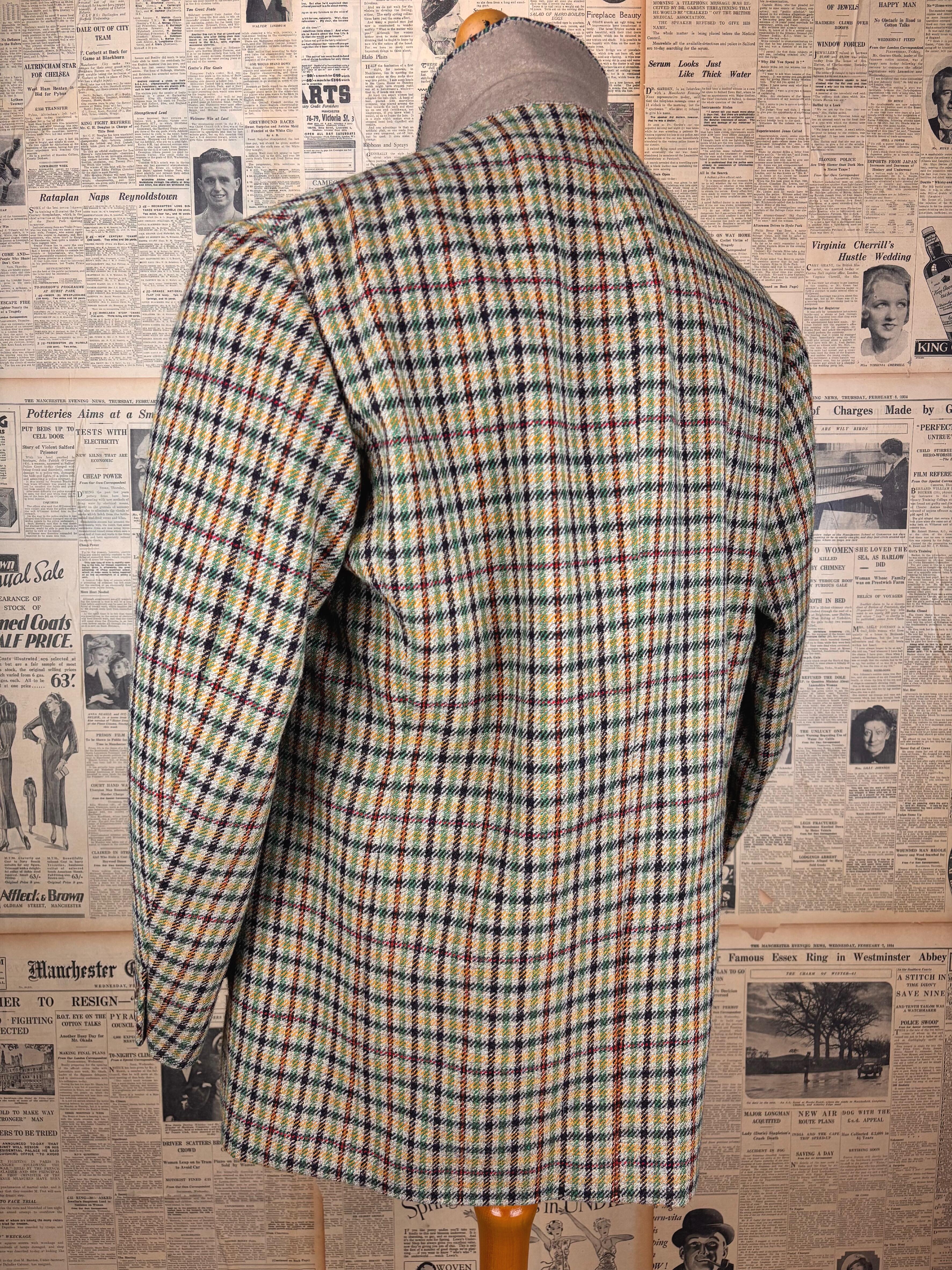 1973 Anderson & Sheppard tweed shooting suit size 46 reg