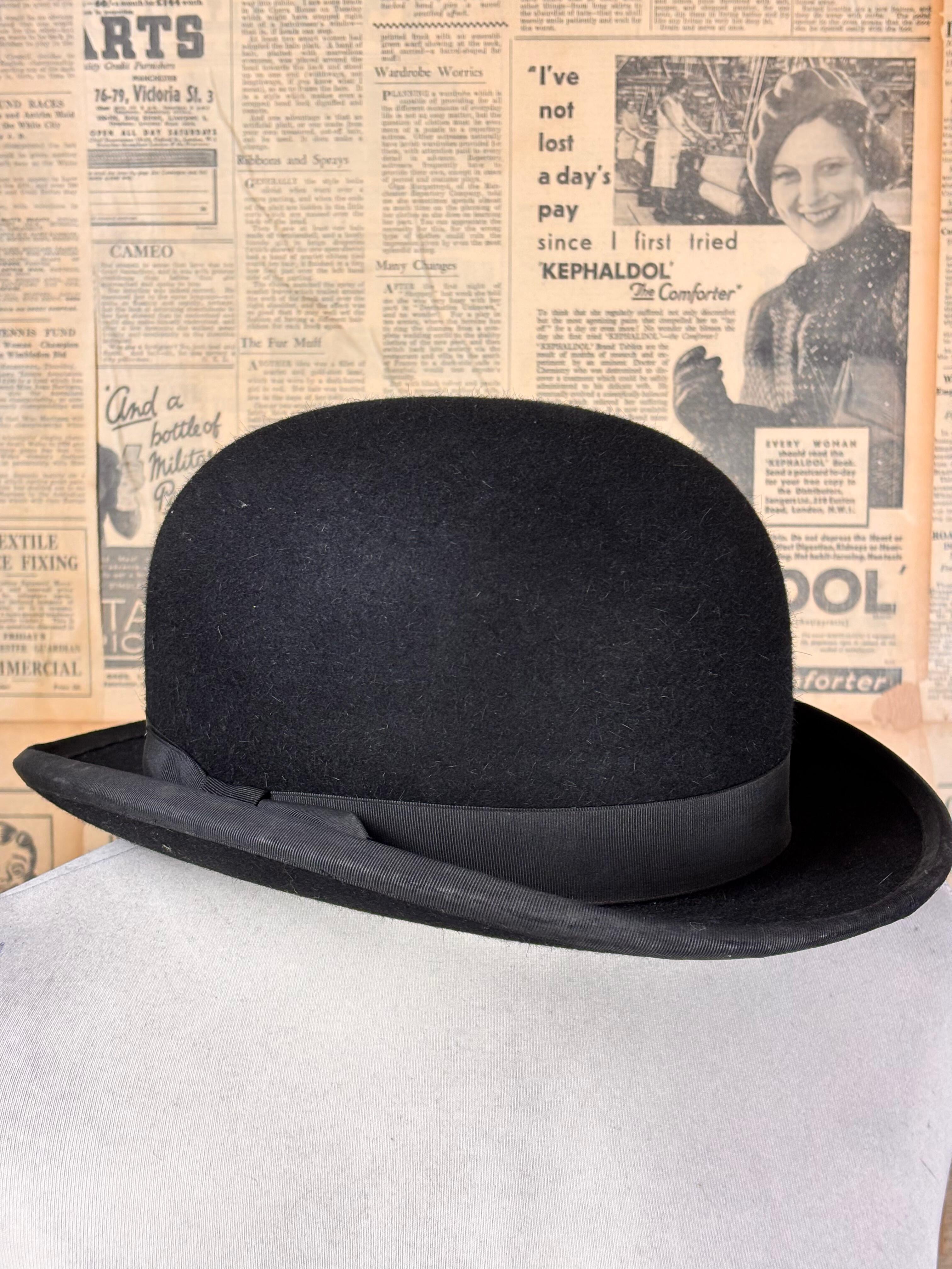 Lock & Co. hard Bowler hat size 55 / 56