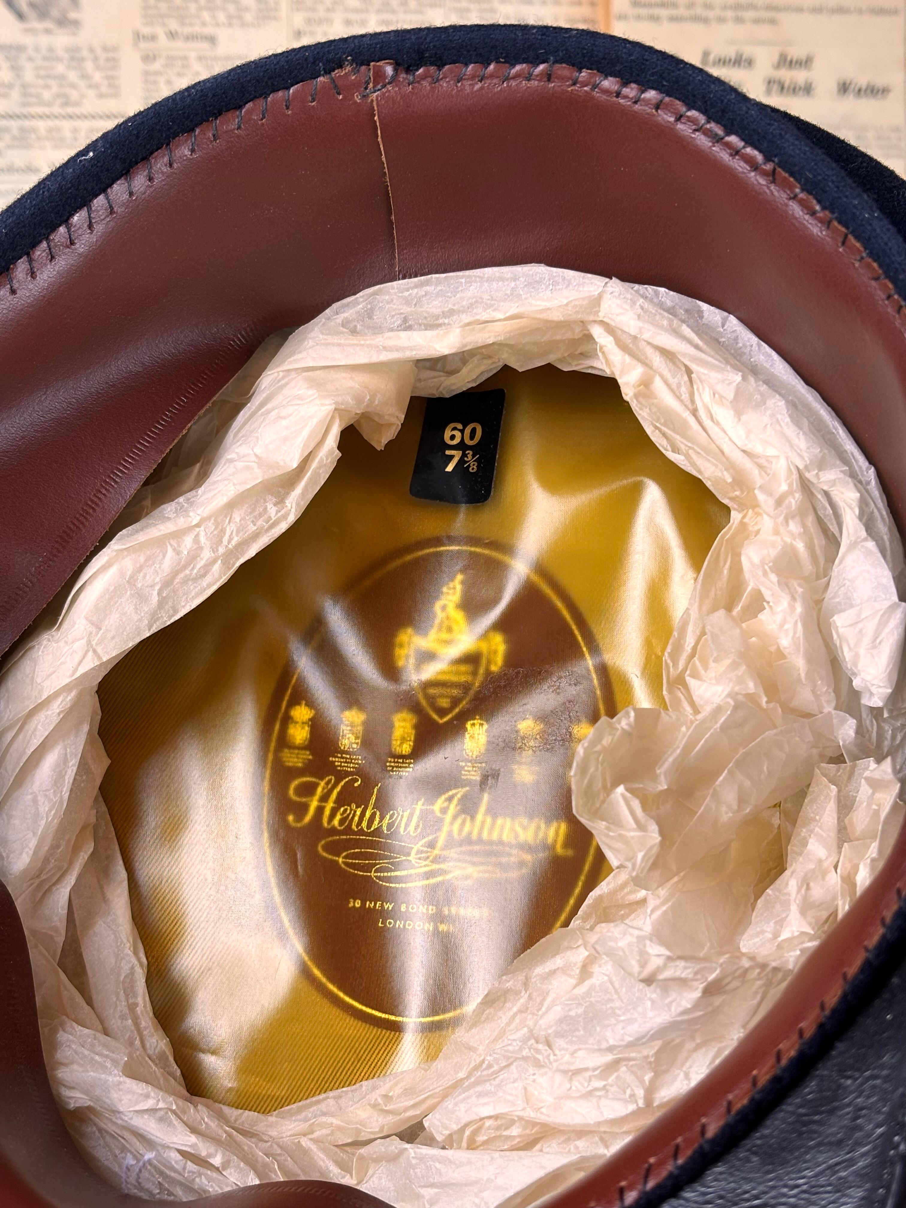 Royal Engineers British army officers hat cap size 60 73/8ths