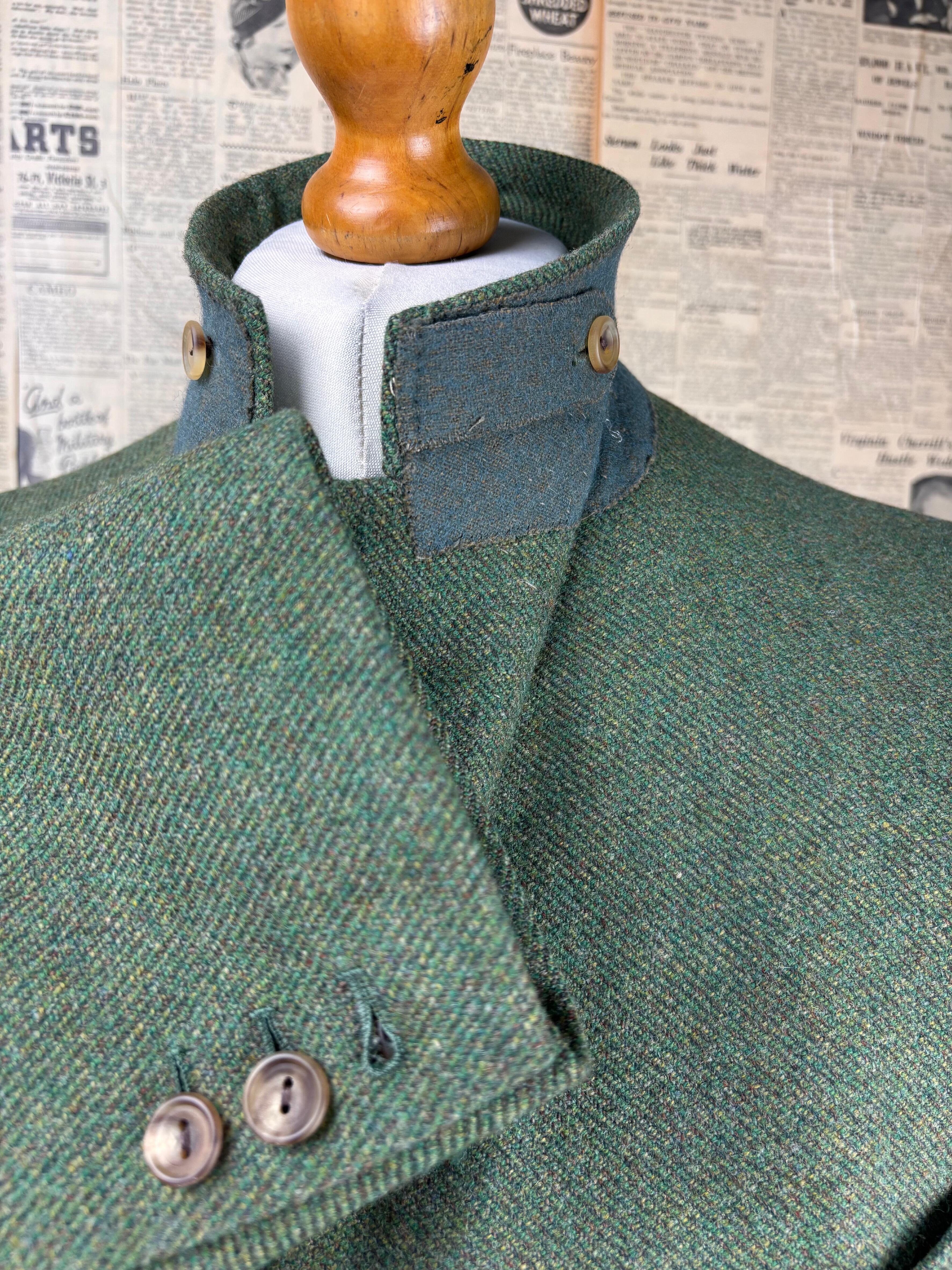 1997 Huntsman tweed hacking jacket size 42 44