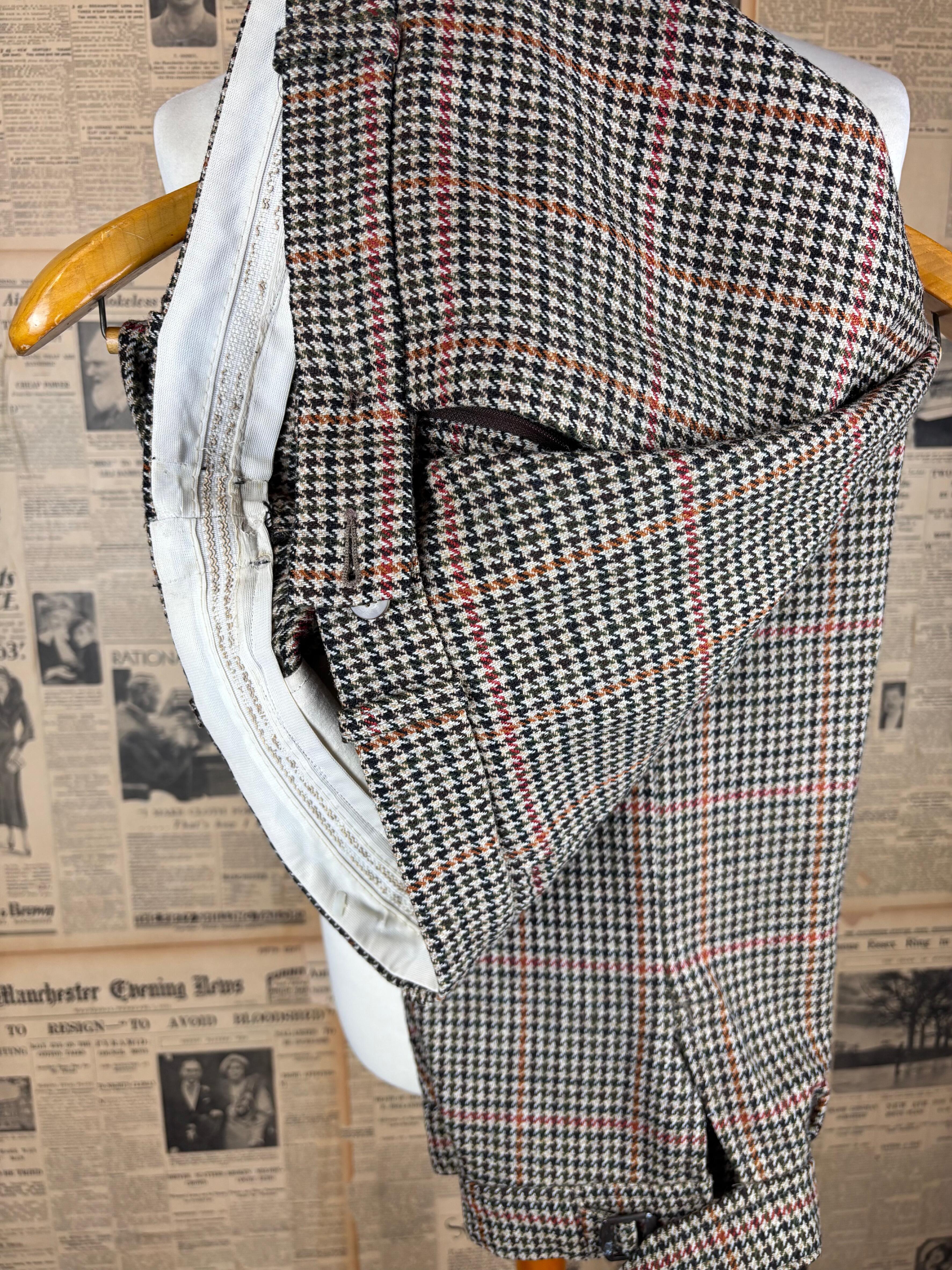 vintage Tweed plus fours size 36 38 brown