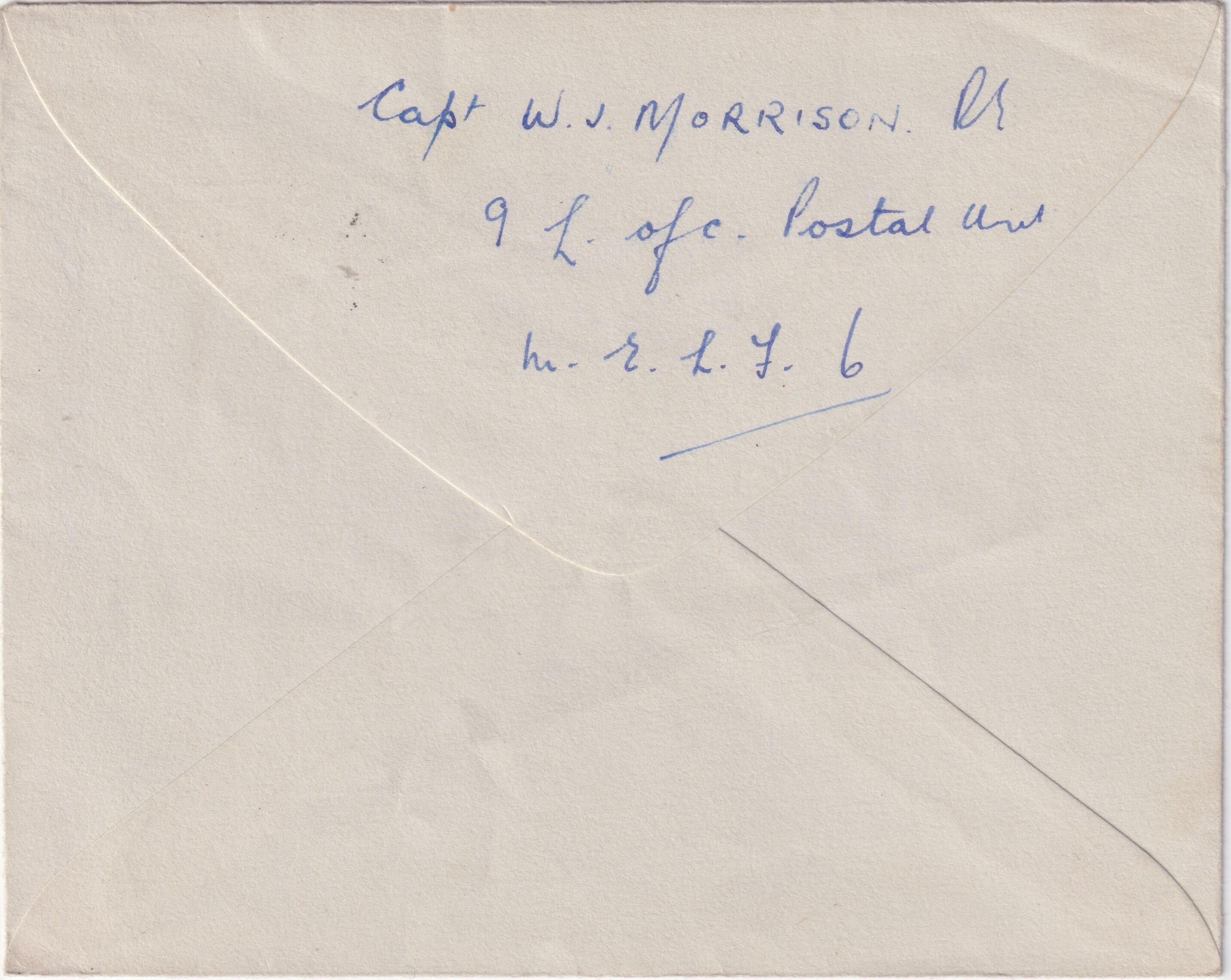 LIBYA MELF 6 Benghazi QE2 1953 Field Post Office 149 Coronation FDC ...