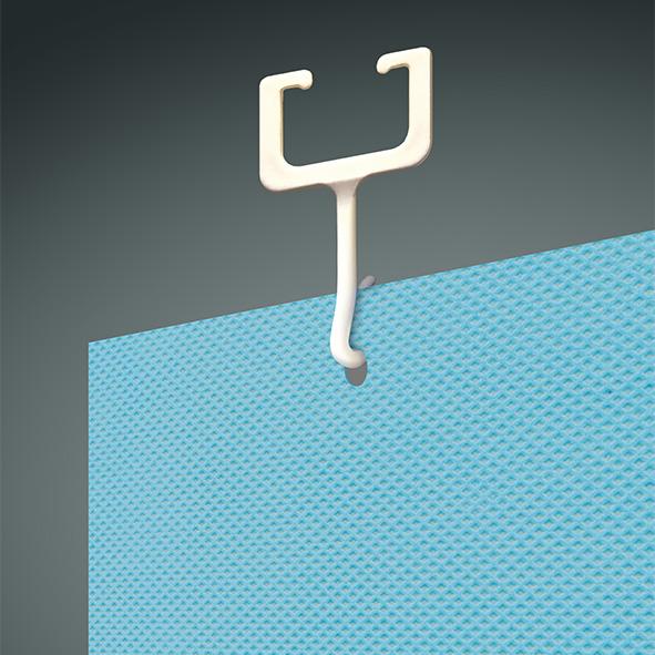 5 Disposable Hospital Curtains by Medi-Curtain - Light Blue - U Top ...