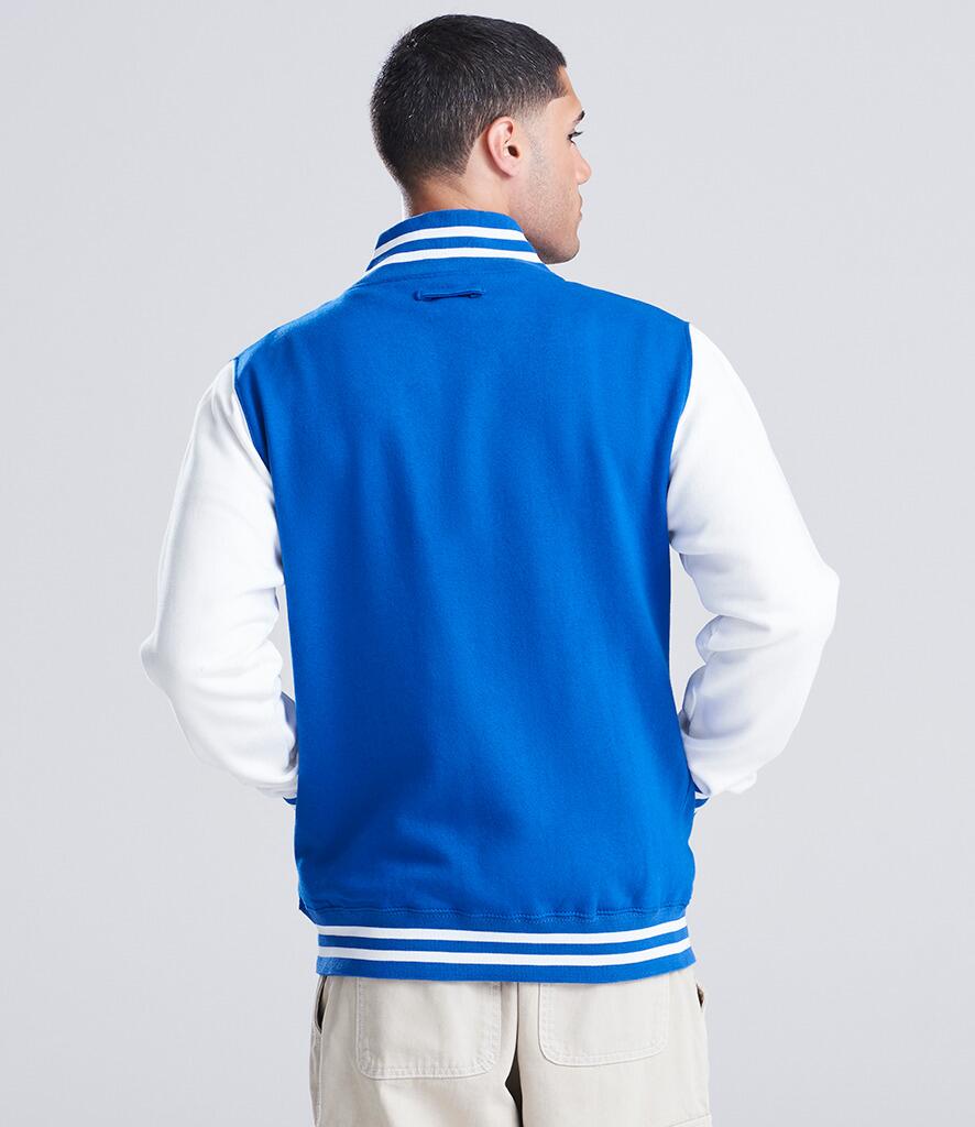 JH043 Adult Varsity Jacket | Classic Style & Sustainable Design