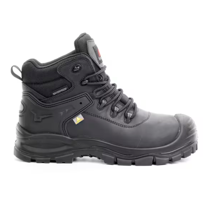 Rock Fall RF250 Rhodium Chemical Resistant Safety Boot