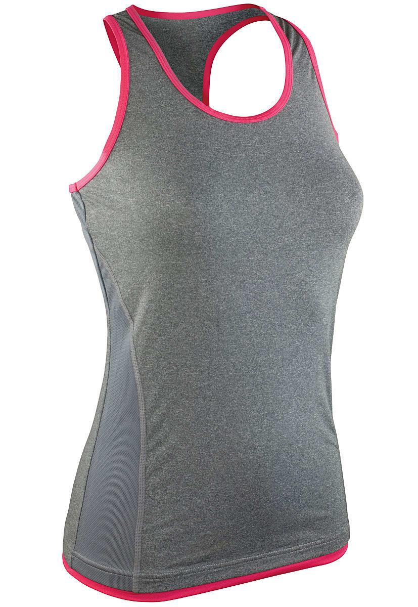 Spiro Fitness Womens String Back Top | S272F | Workwear Supermarket