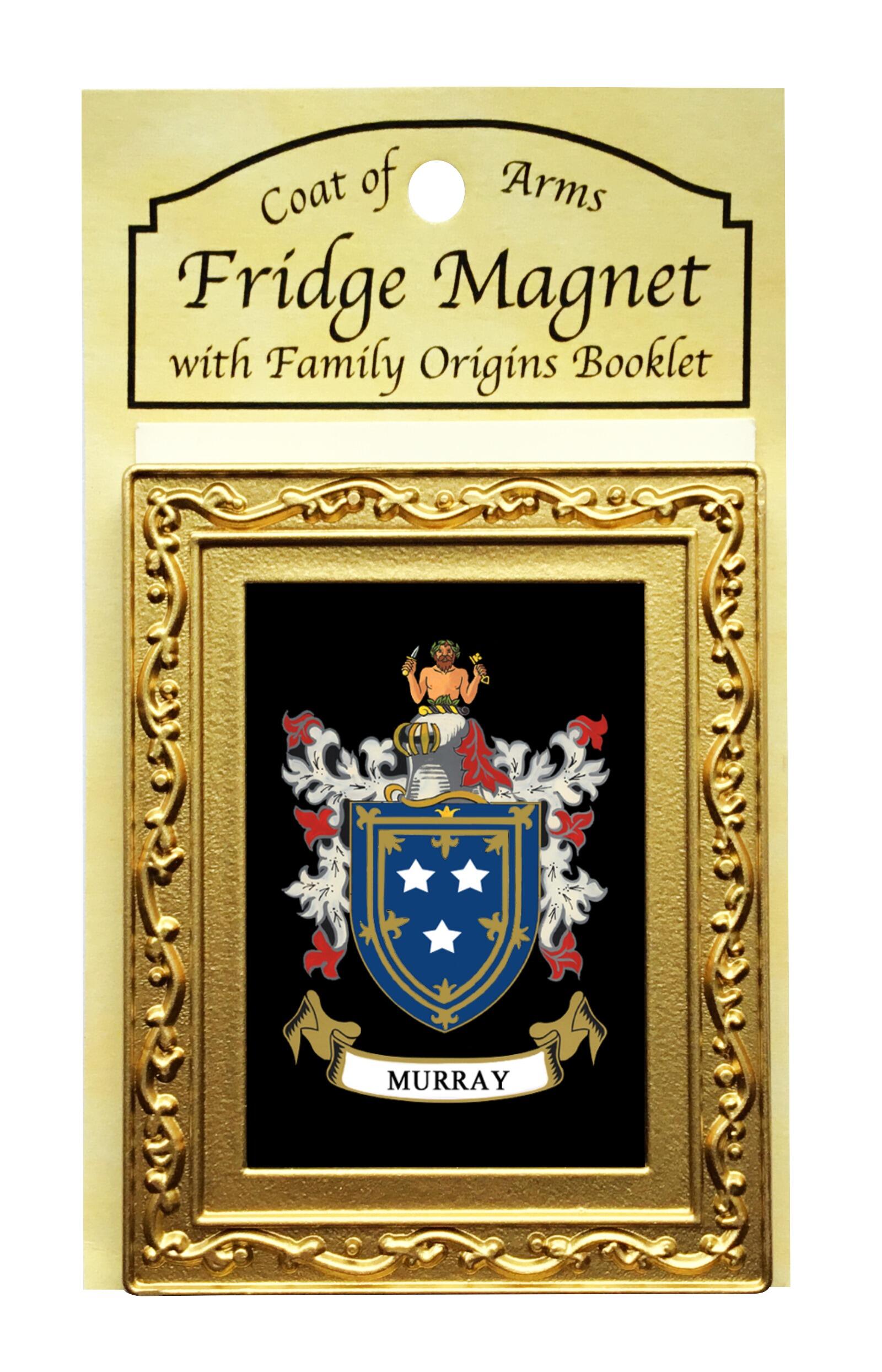 Murray Coat of Arms Magnet | Family Crest Gift