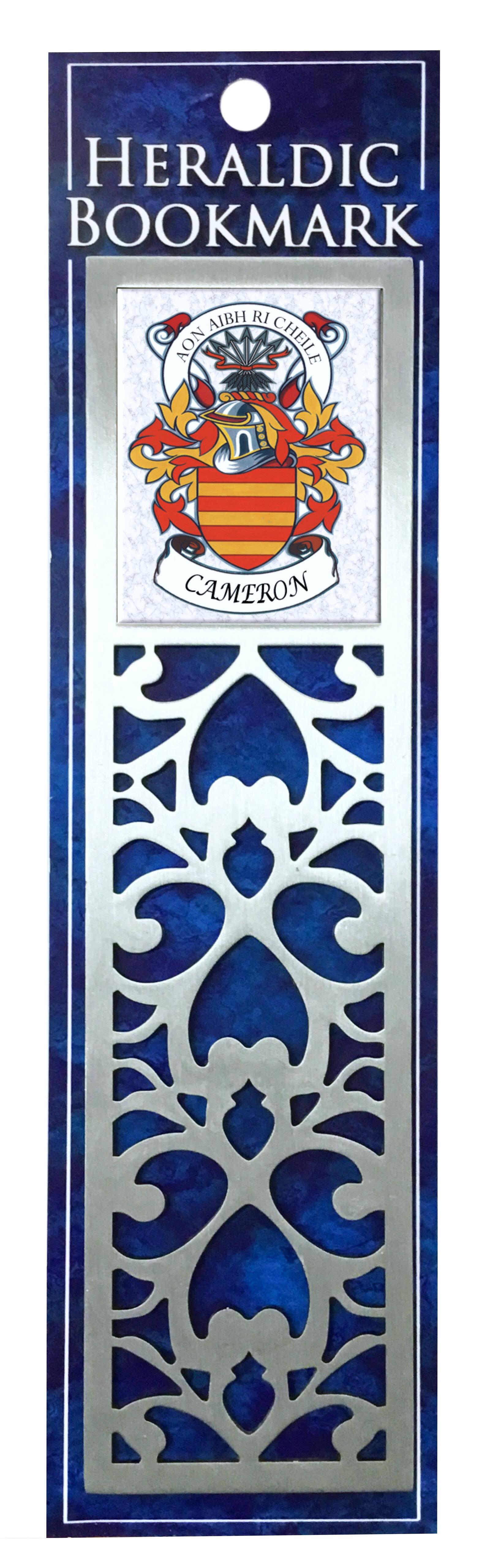 Coat of Arms Bookmark - Cameron