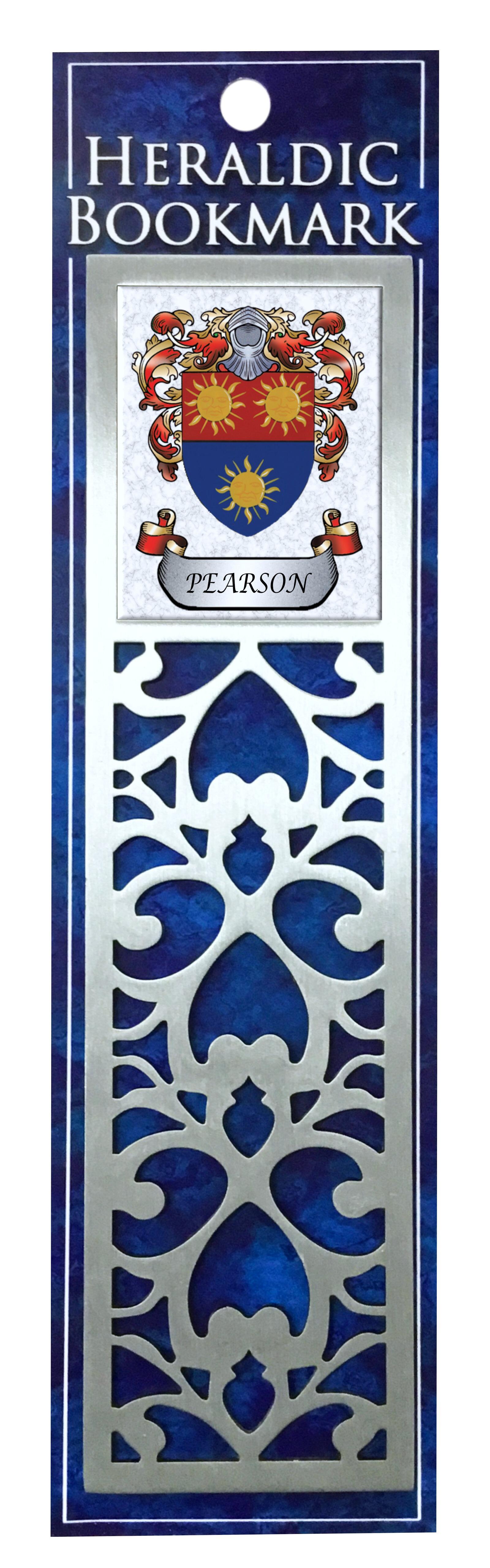 Coat of Arms Bookmark - Pearson pk of 3