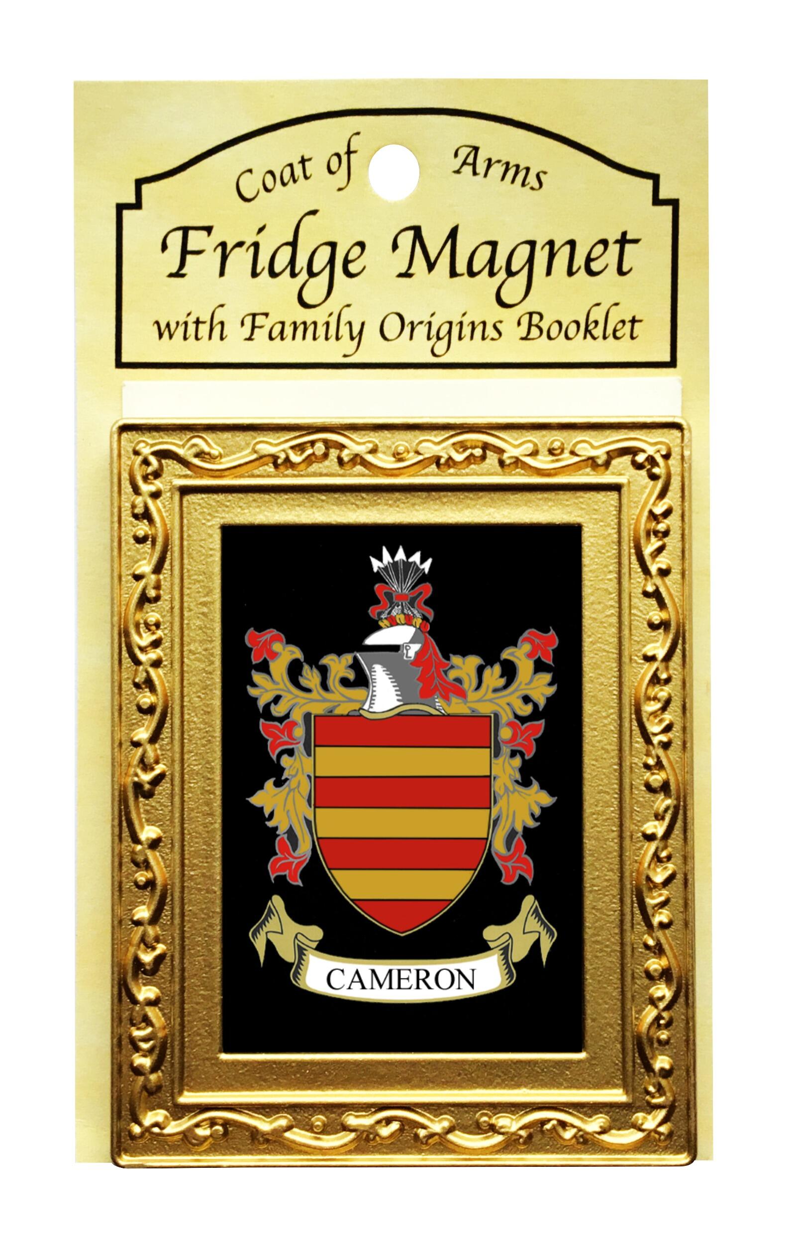 Cameron Coat of Arms Magnet | Family Crest Gift