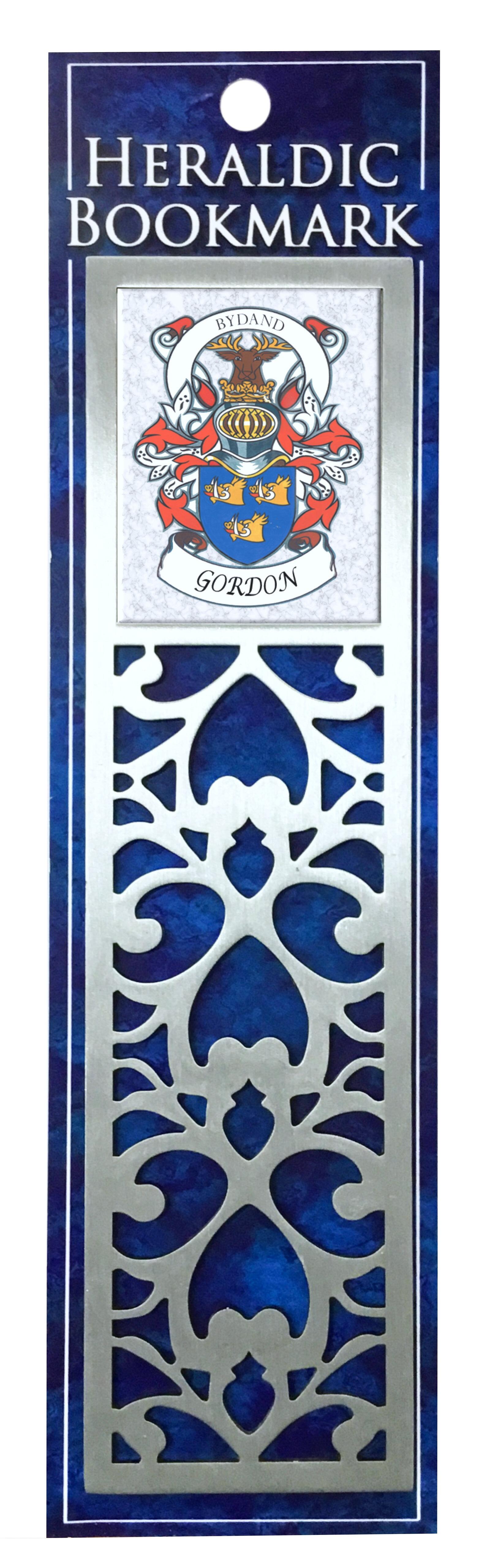 Coat of Arms Bookmark - Gordon pk of 3