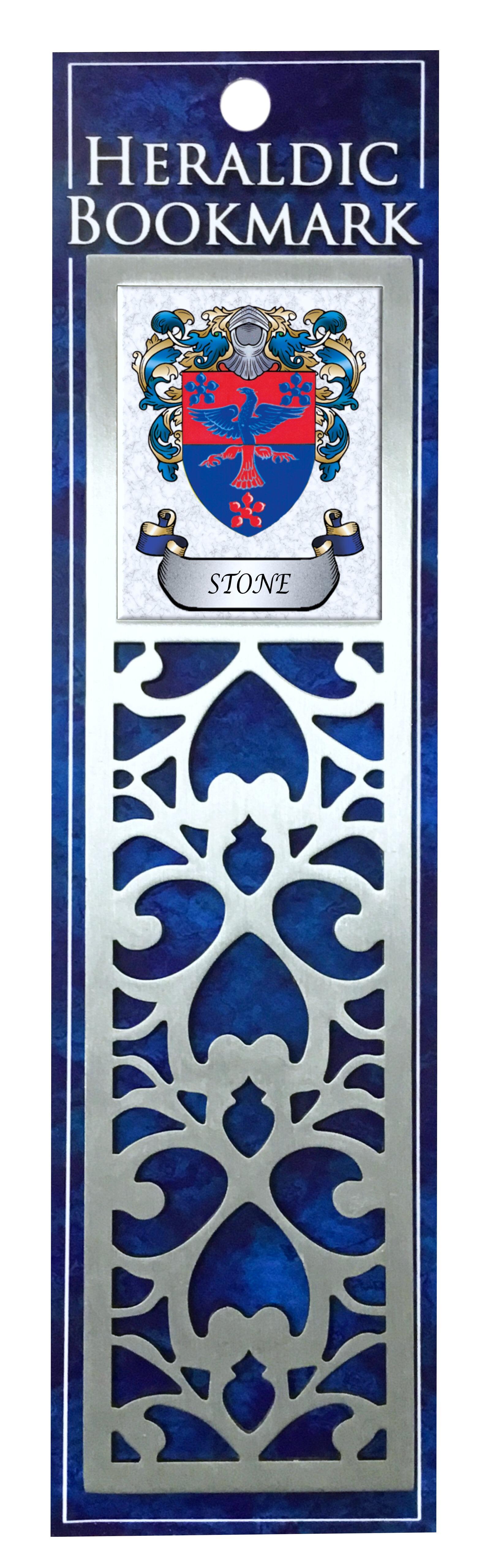 Coat of Arms Bookmark - Stone pk of 3