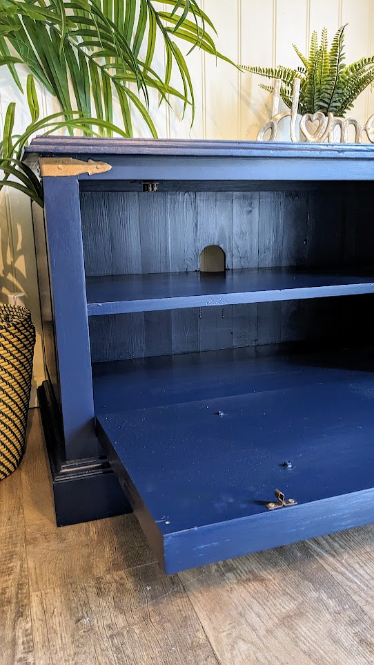 Blue TV Cabinet | Cupboards & Cabinets | Painted & Upcycled Furniture ...