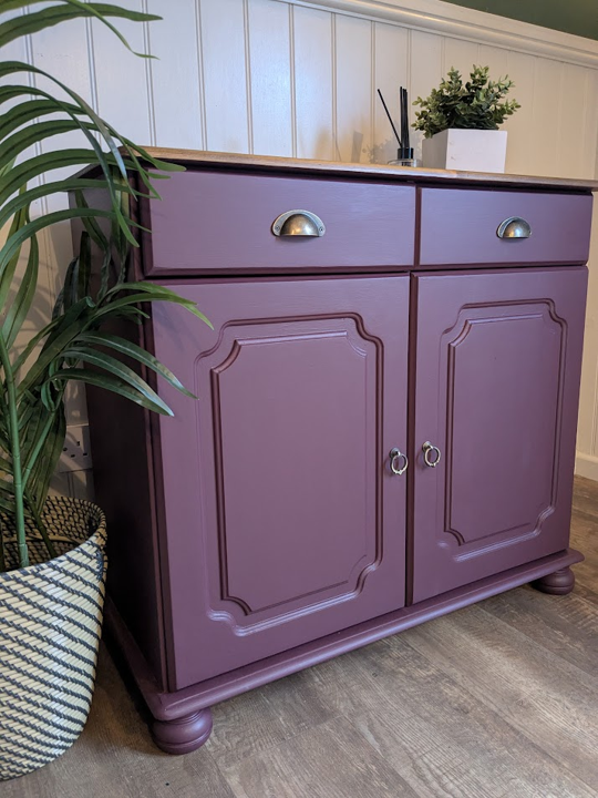 Purple Upcycled Pine Cupboard | Cupboards & Cabinets | Reduce. Reuse ...