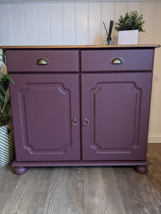 Purple Upcycled Pine Cupboard | Cupboards & Cabinets | Reduce. Reuse ...