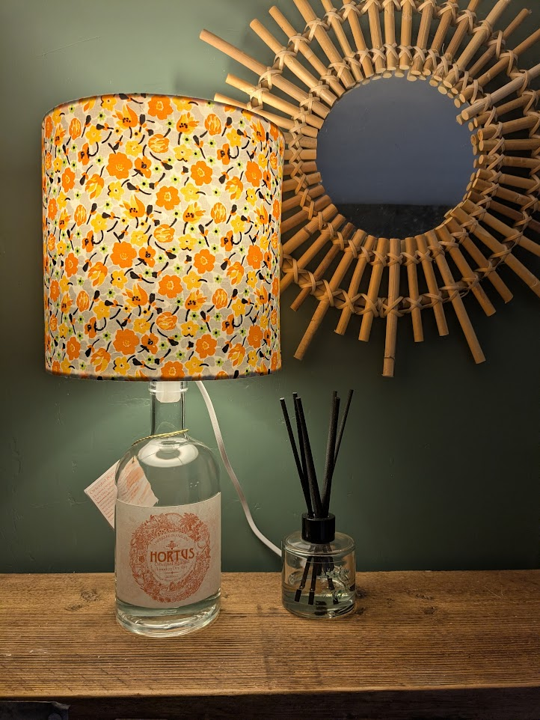 Floral Hortus Gin Lamp | Handmade Lamps & Lampshade Kits | Reduce ...