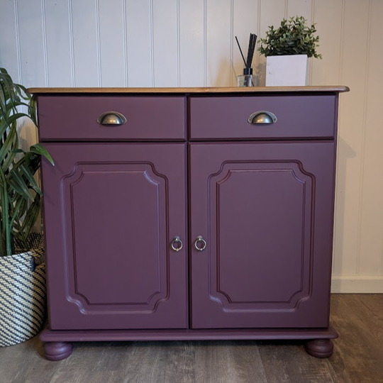Purple Upcycled Pine Cupboard | Cupboards & Cabinets | Reduce. Reuse ...