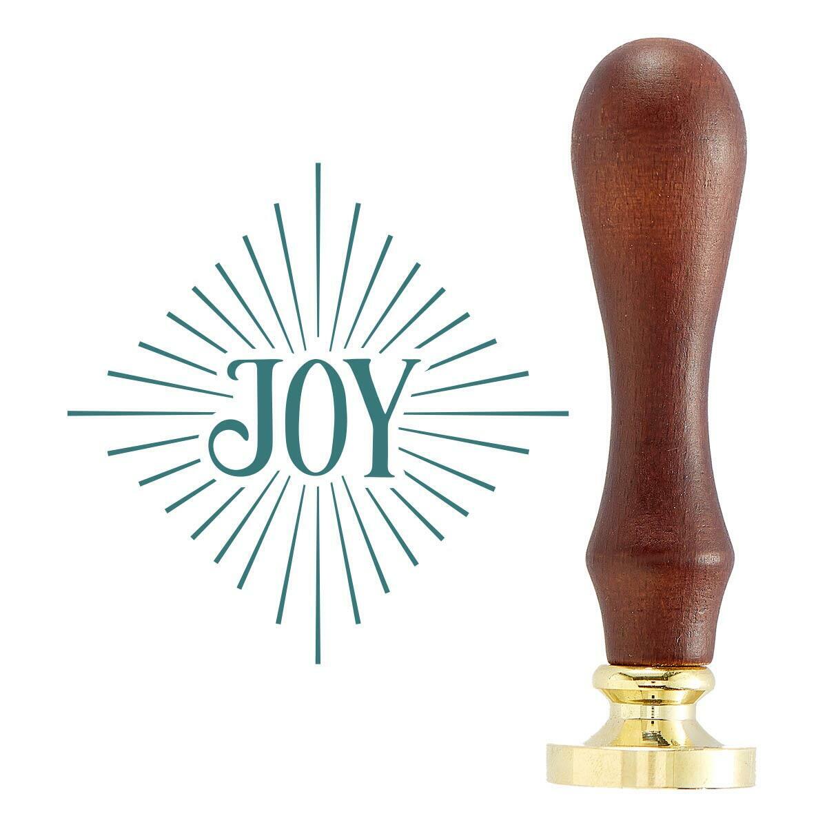 Spellbinders - Joy Diamond Wax Seal Stamp from the Sealed for Christmas ...