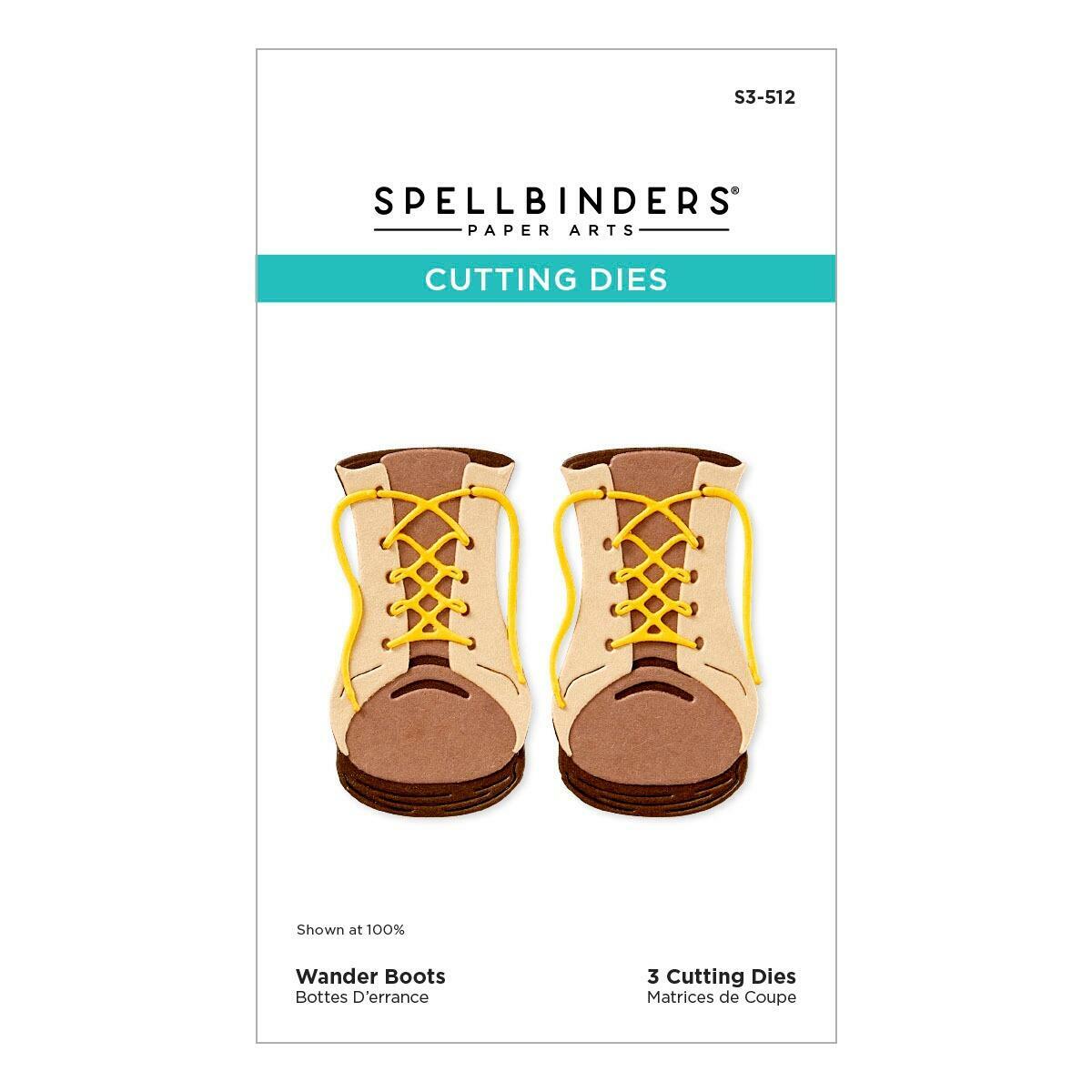 Spellbinders- Wander Boots Etched Dies from the Storytelling by ...