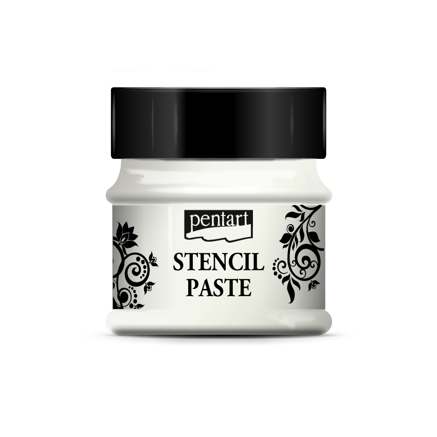 Pentart - Stencil paste Metal/Pearl 50ml Available in 14 colours