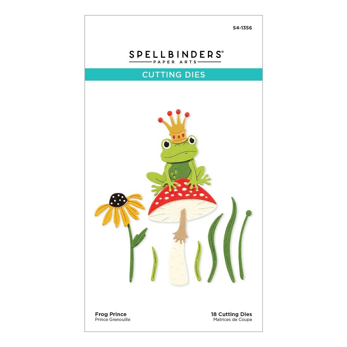 Spellbinders - Frog Prince Etched Dies from the Jump for Joy Collection