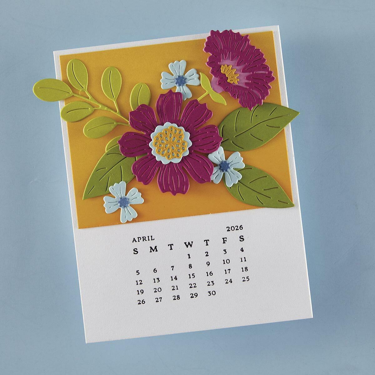 Spellbinders - DIY 2026 Calendar BetterPress Plate from the Wonderland ...