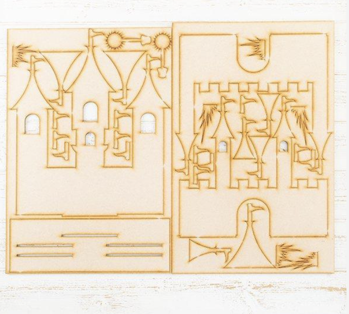 Dawn Bibby MDF Construction Project - FAIRYTALE CASTLE