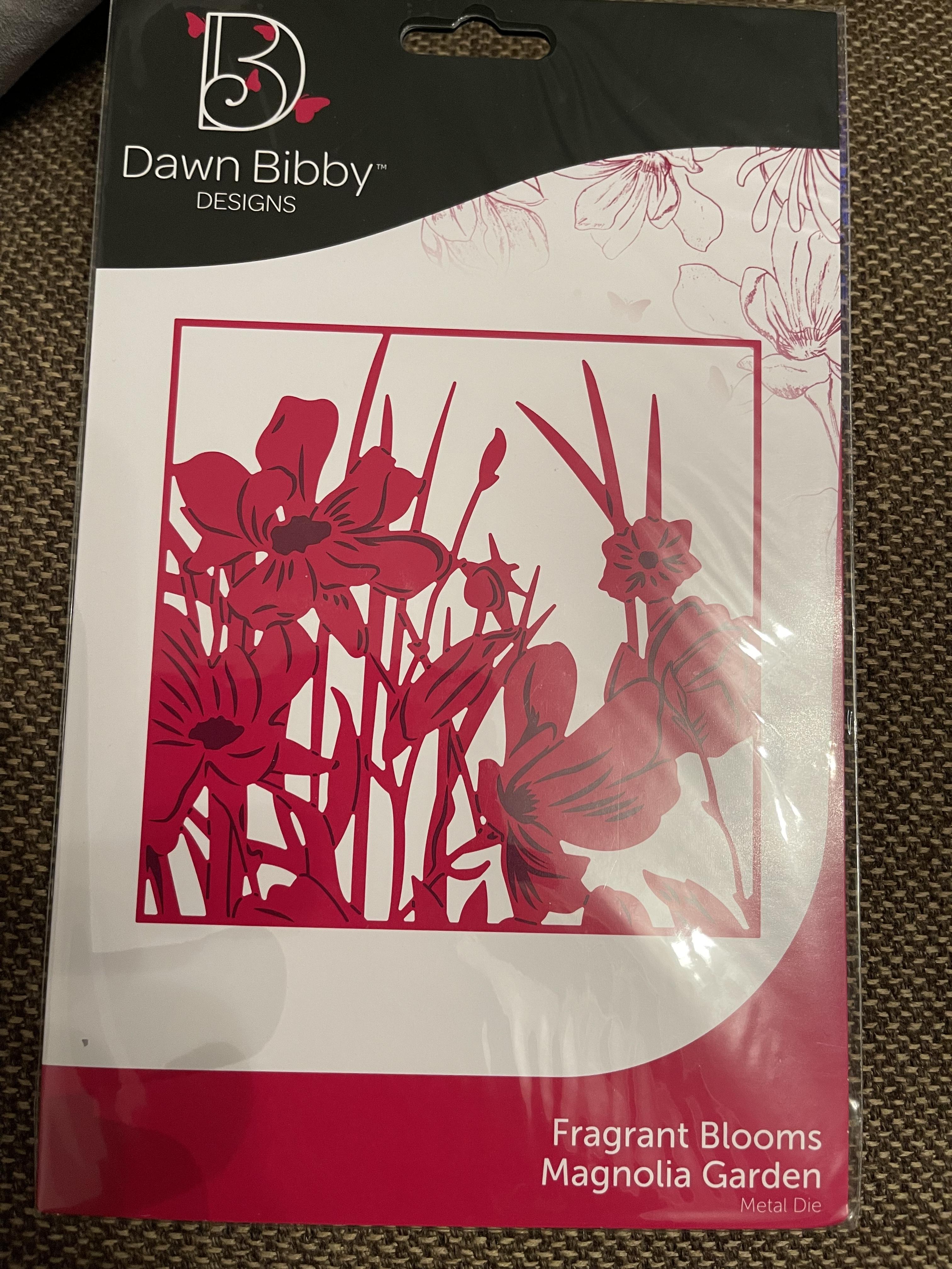 Dawn Bibby Designs - A4 Die Set - FRAGRANT BLOOMS MAGNOLIA GARDEN