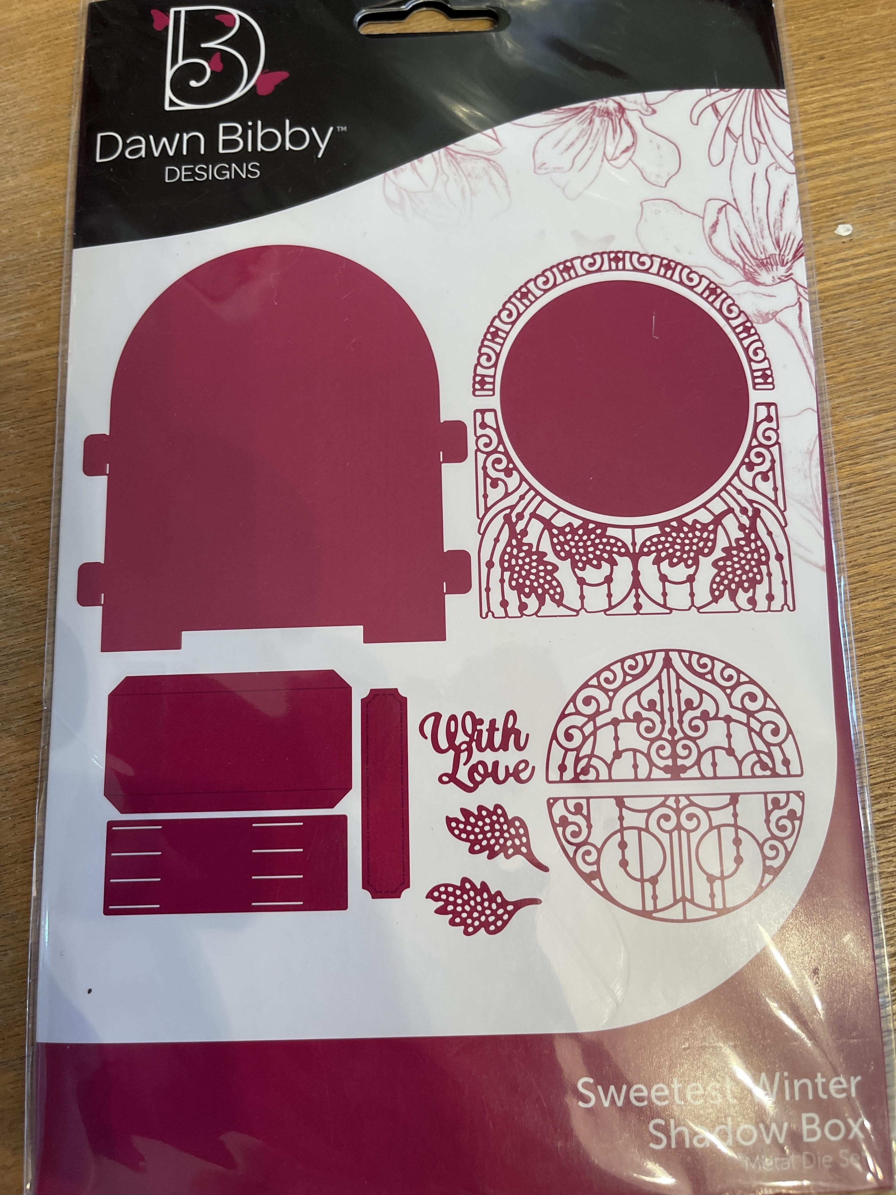 DBD SWEETEST WINTER SHADOW BOX DIE SET