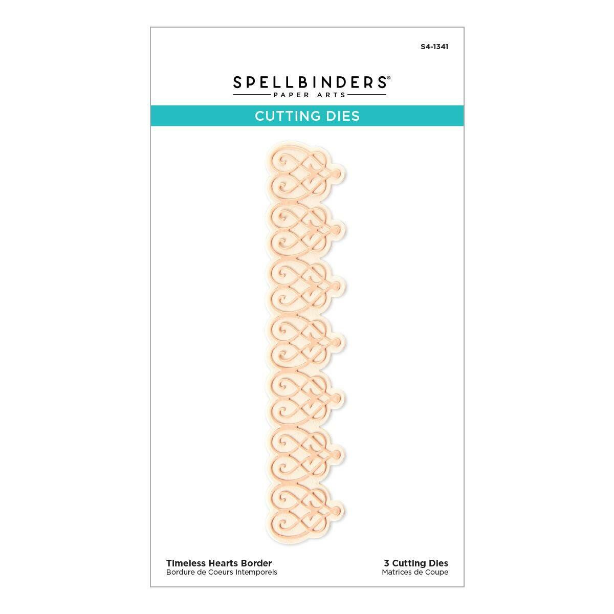 Spellbinders - Timeless Hearts Border Etched Dies from the Timeless ...