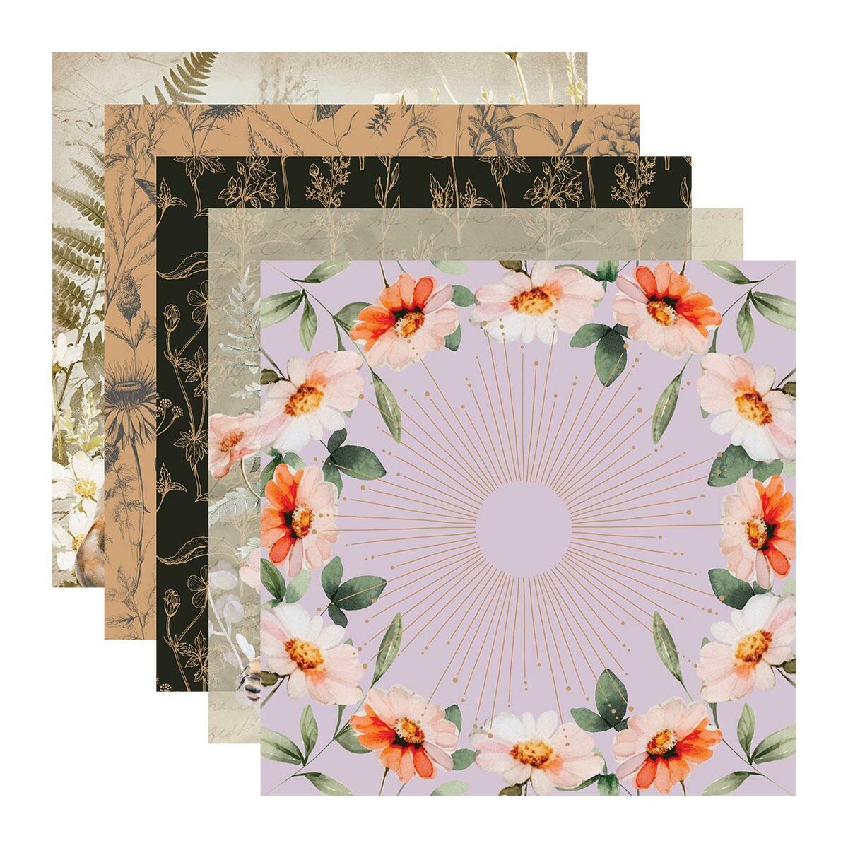 Spellbinders - Woodland Tales 12" x 12" Paper Pack from the Woodland ...