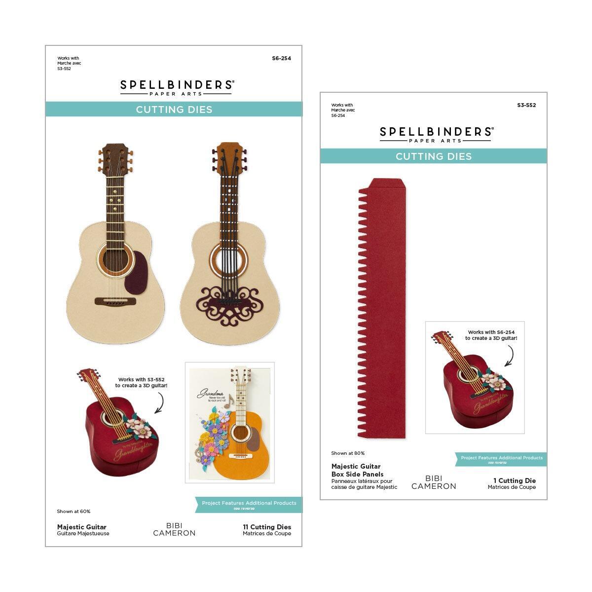 Spellbinders - Majestic Guitar Box Creator Bundle from the Bibi's ...