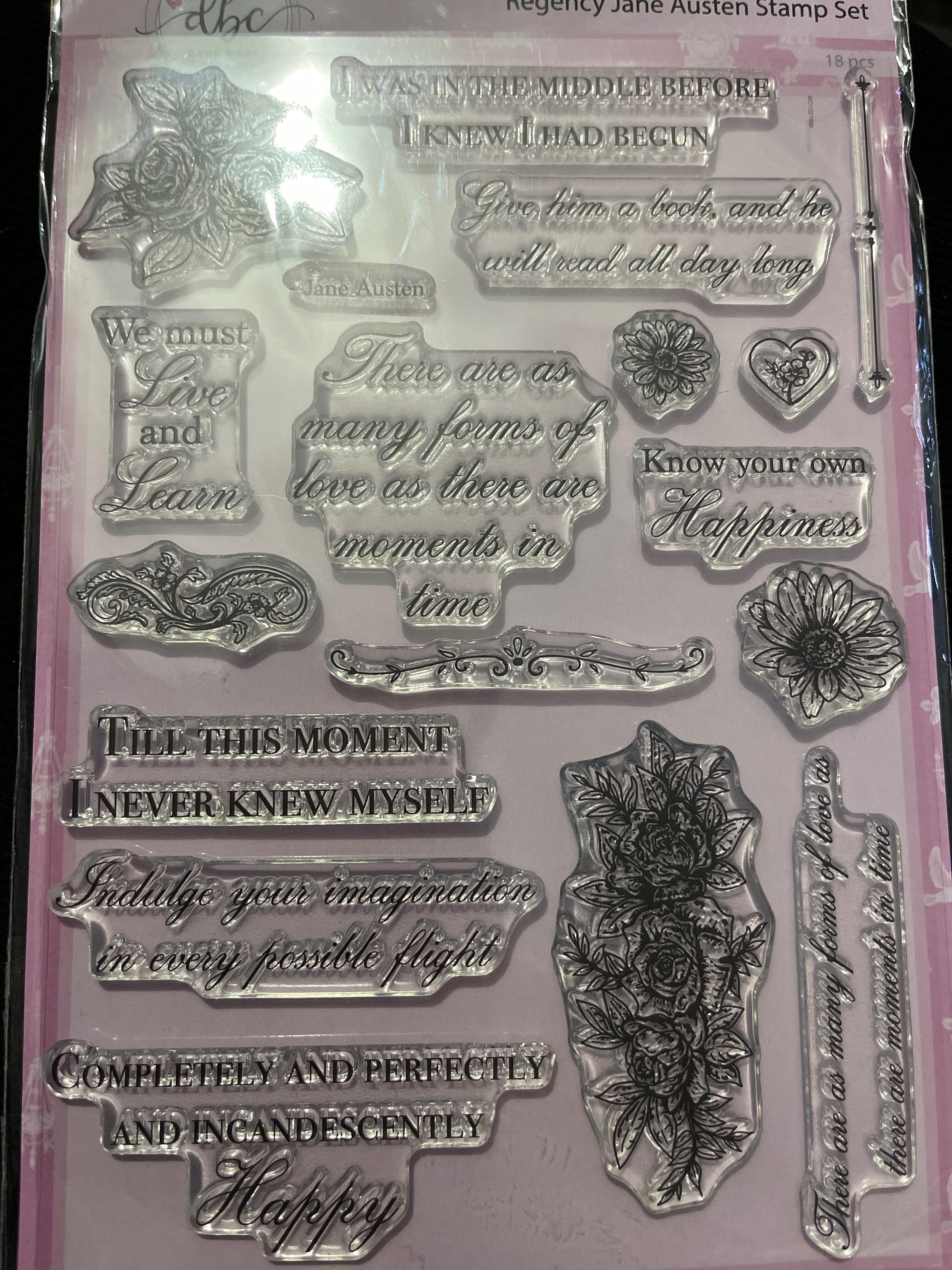 REGENCY JANE AUSTEN STAMP SET