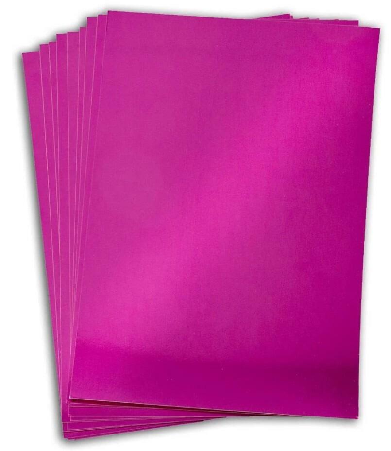 A4 Foil Card. Available in 13 colours. Pack of 10