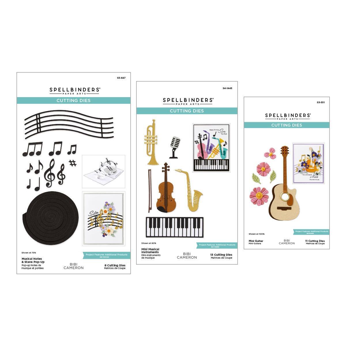 Spellbinders - Small Instruments Bundle from the Bibi's Musical Notes ...