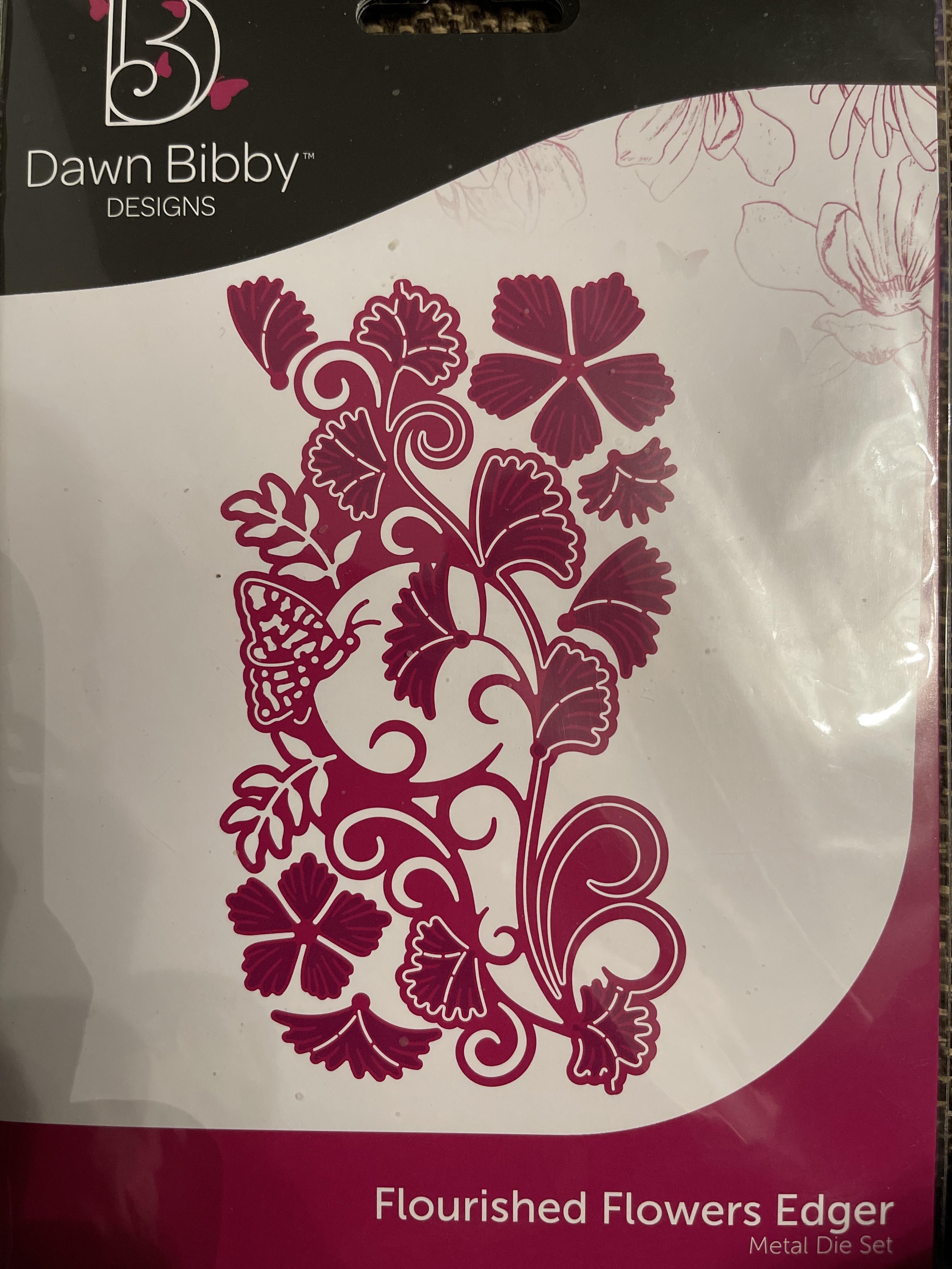 Dawn Bibby Designs - FLOURISHED FLOWERS EDGER