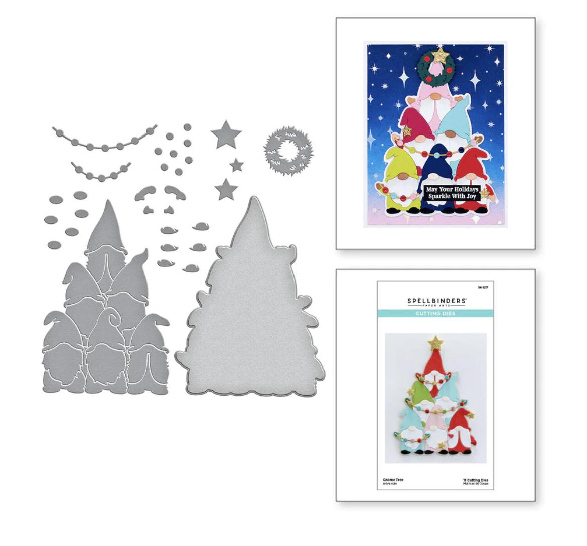 Spellbinders - Gnome Tree Etched Die (S4-1217)