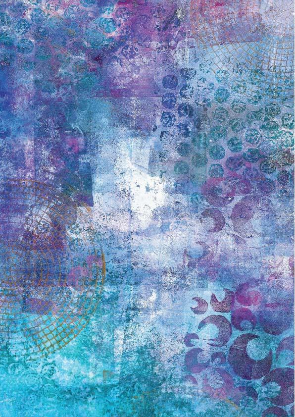 A4 Celestial Background Paper Pack