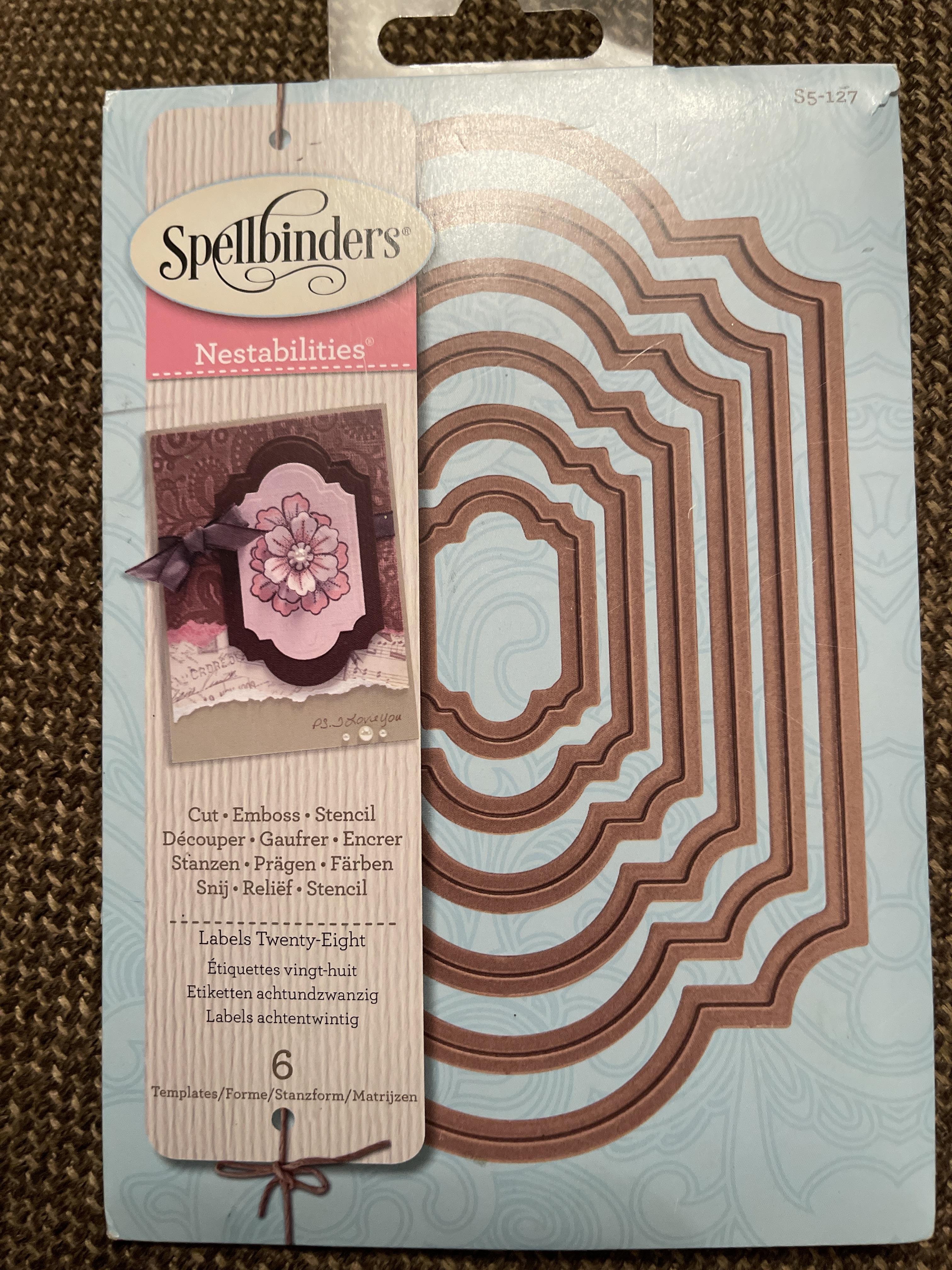 Spellbinders LABELS TWENTY- EIGHT