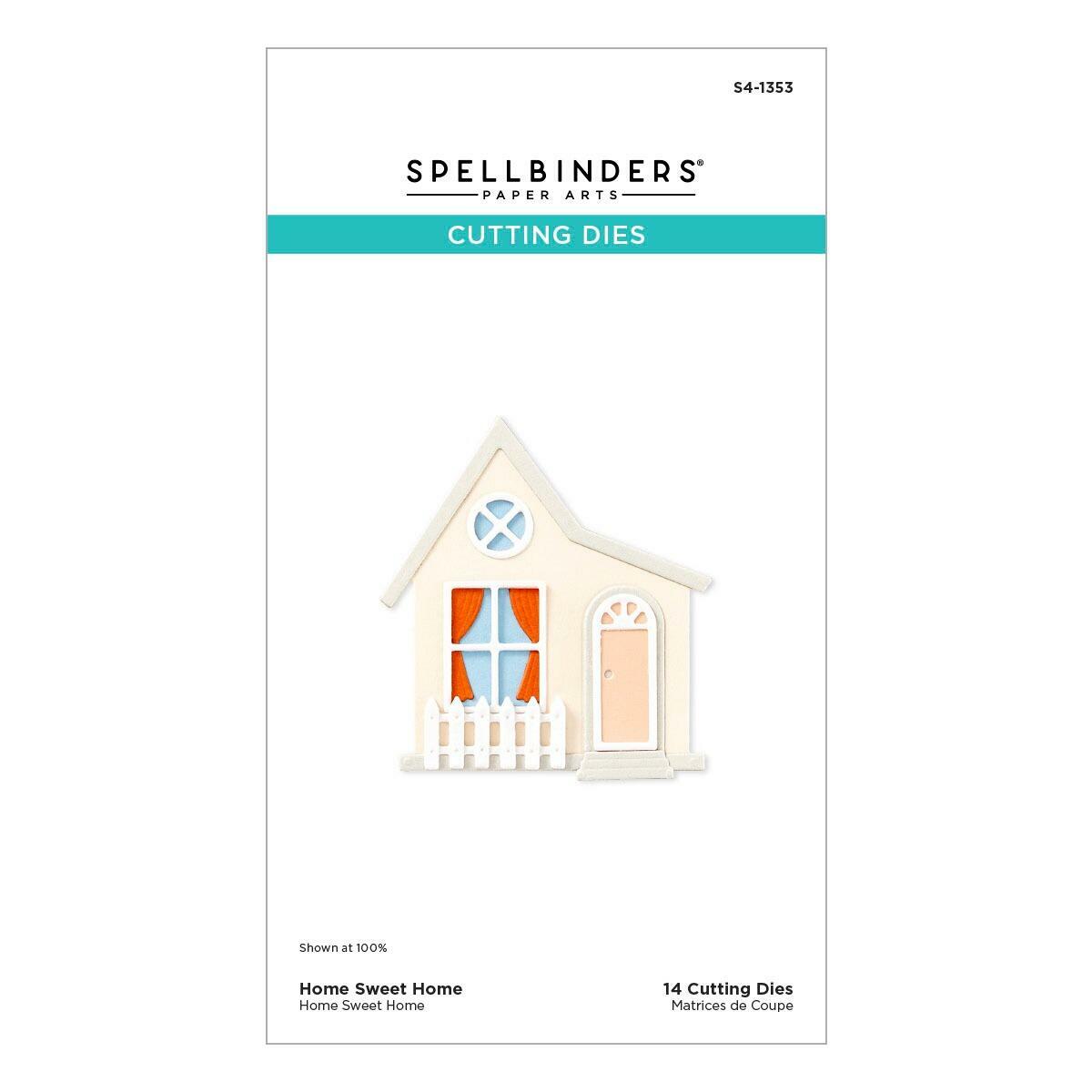 Spellbinders- Home Sweet Home Etched Dies from the Storytelling by ...